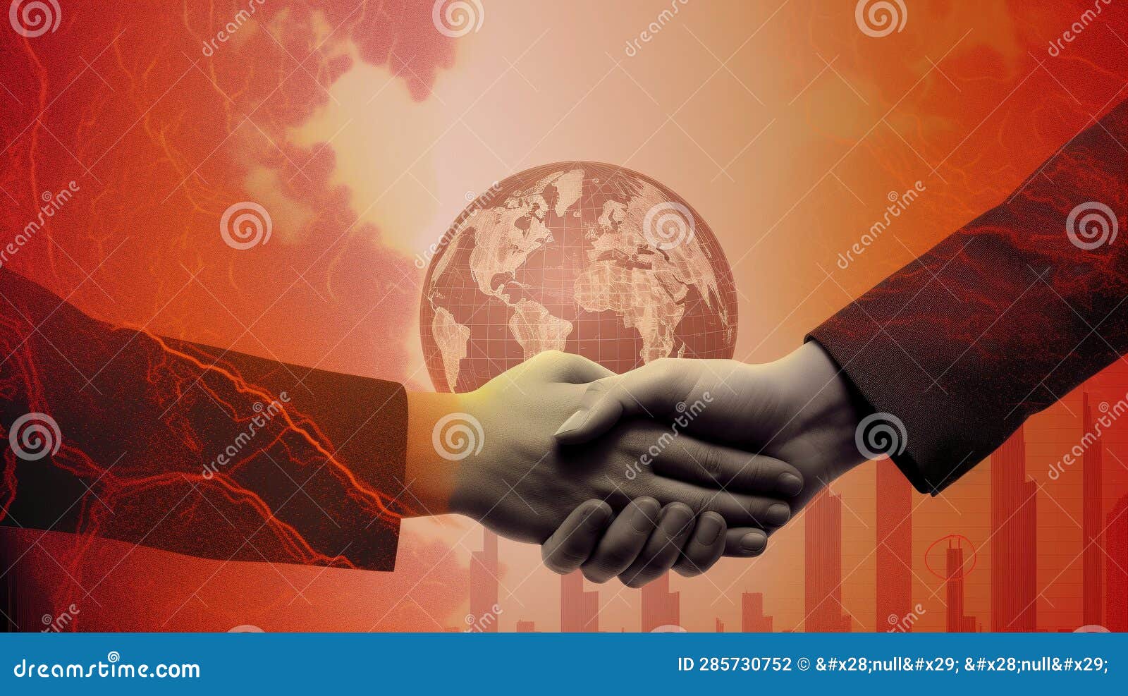 Business Failure Illustration and Falling Business Graph Chart Concept ...