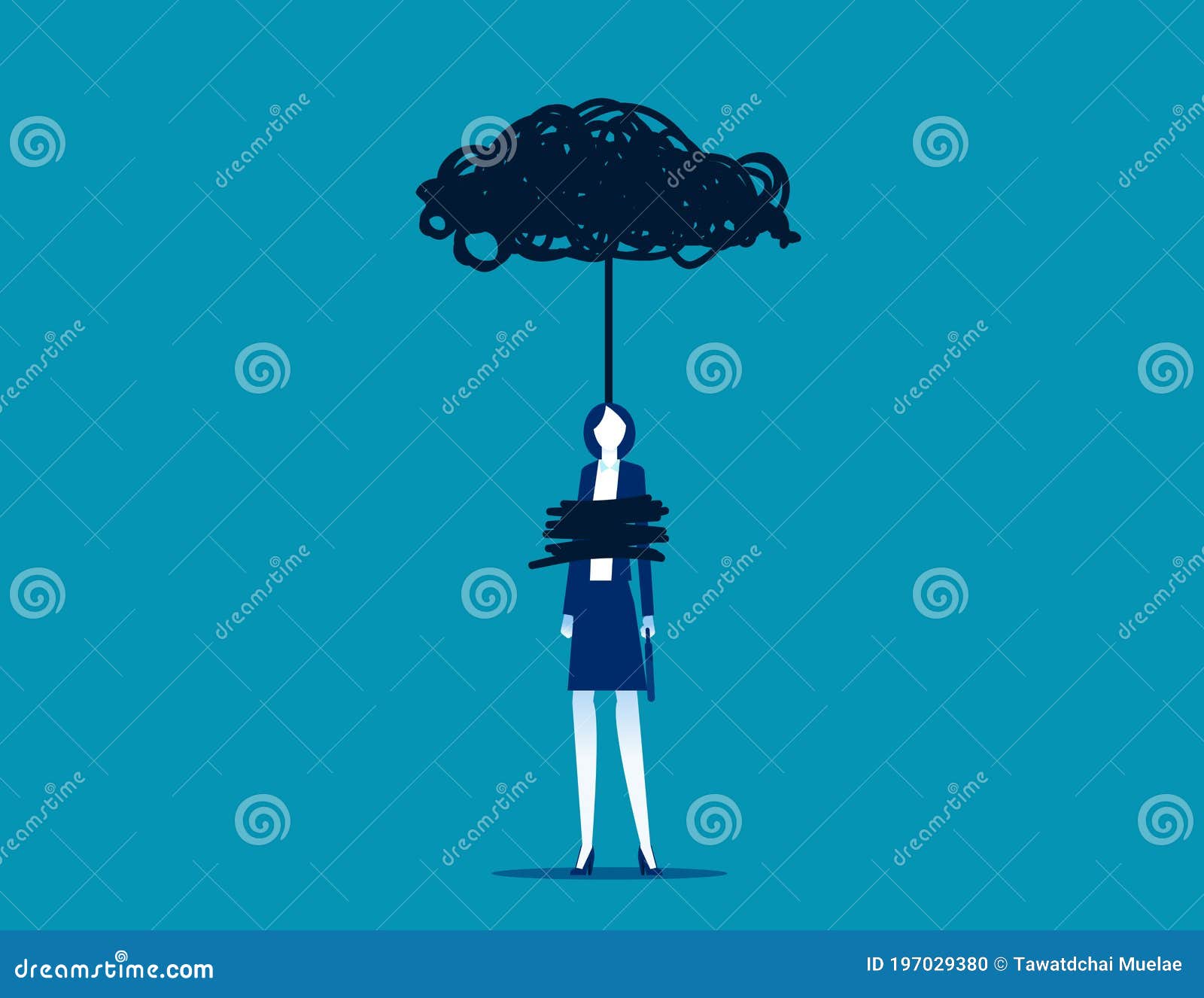 Trapped Concept Royalty-Free Stock Image | CartoonDealer.com #61013986