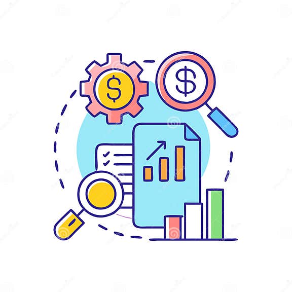 Business Feasibility Study Icon Stock Vector - Illustration of ...