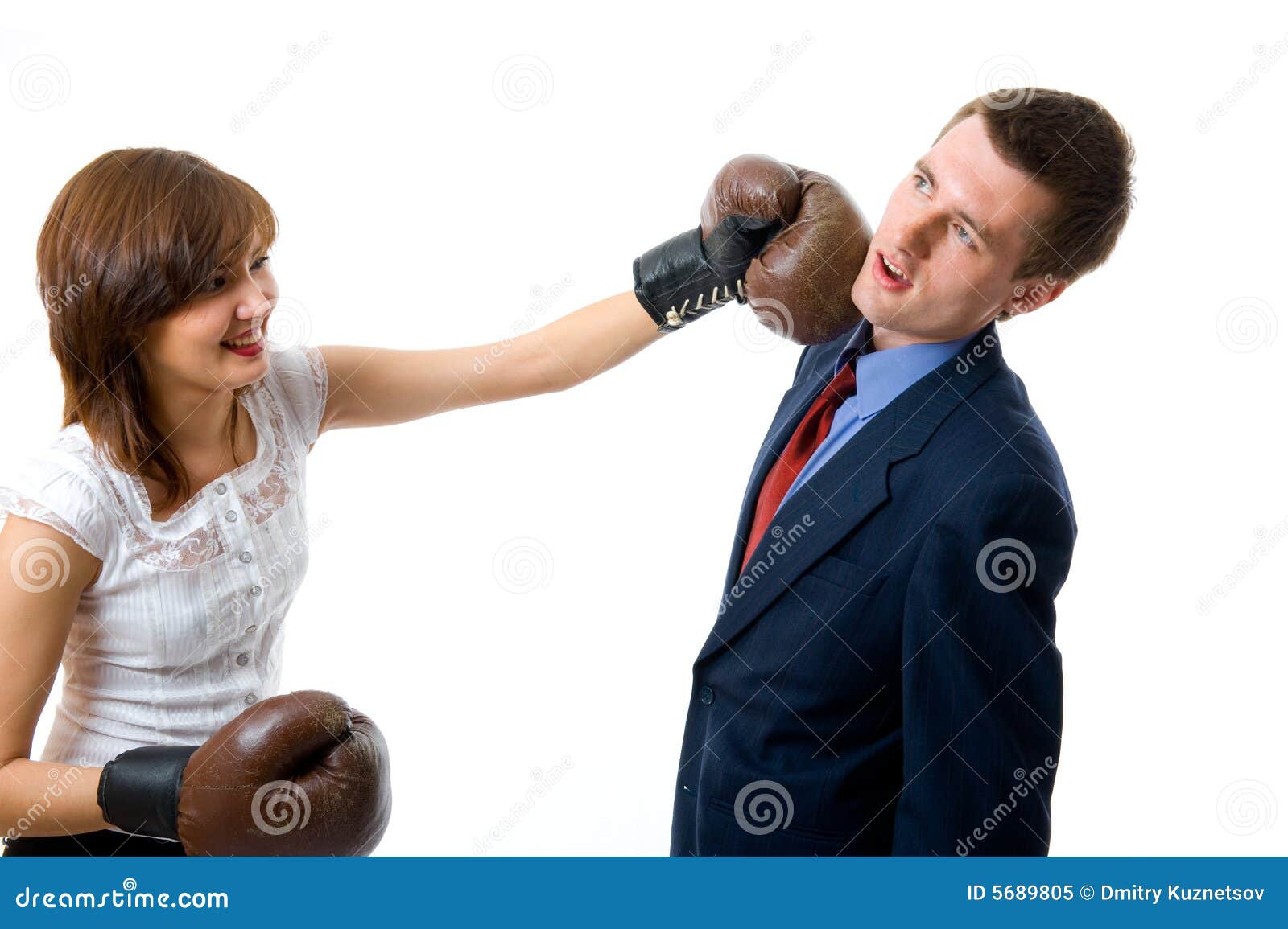 Business fight stock image. Image of boxing, protection - 5689805