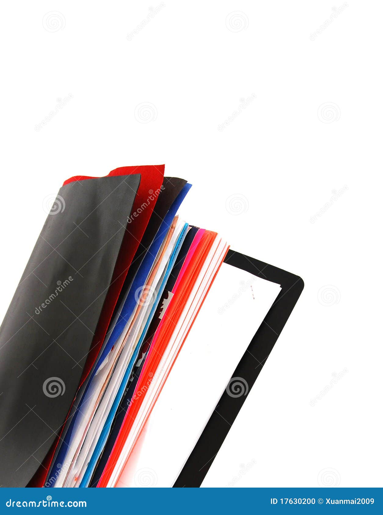 Business file stock photo. Image of specification, close - 17630200