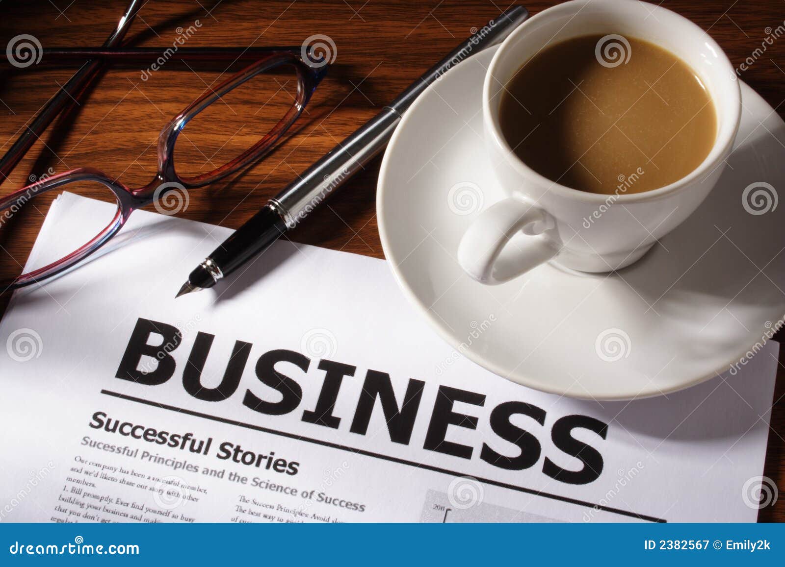 Business File on Table stock image. Image of modern, success - 2382567