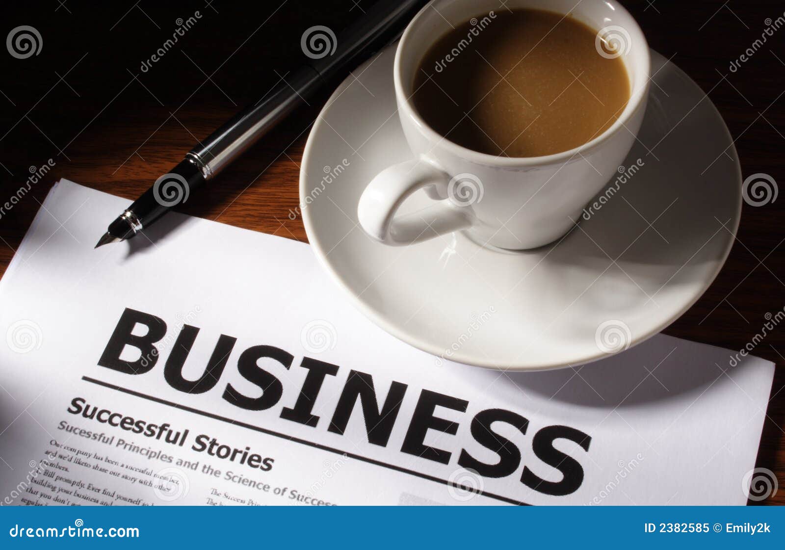 Business File on Table stock image. Image of office, stationery - 2382585