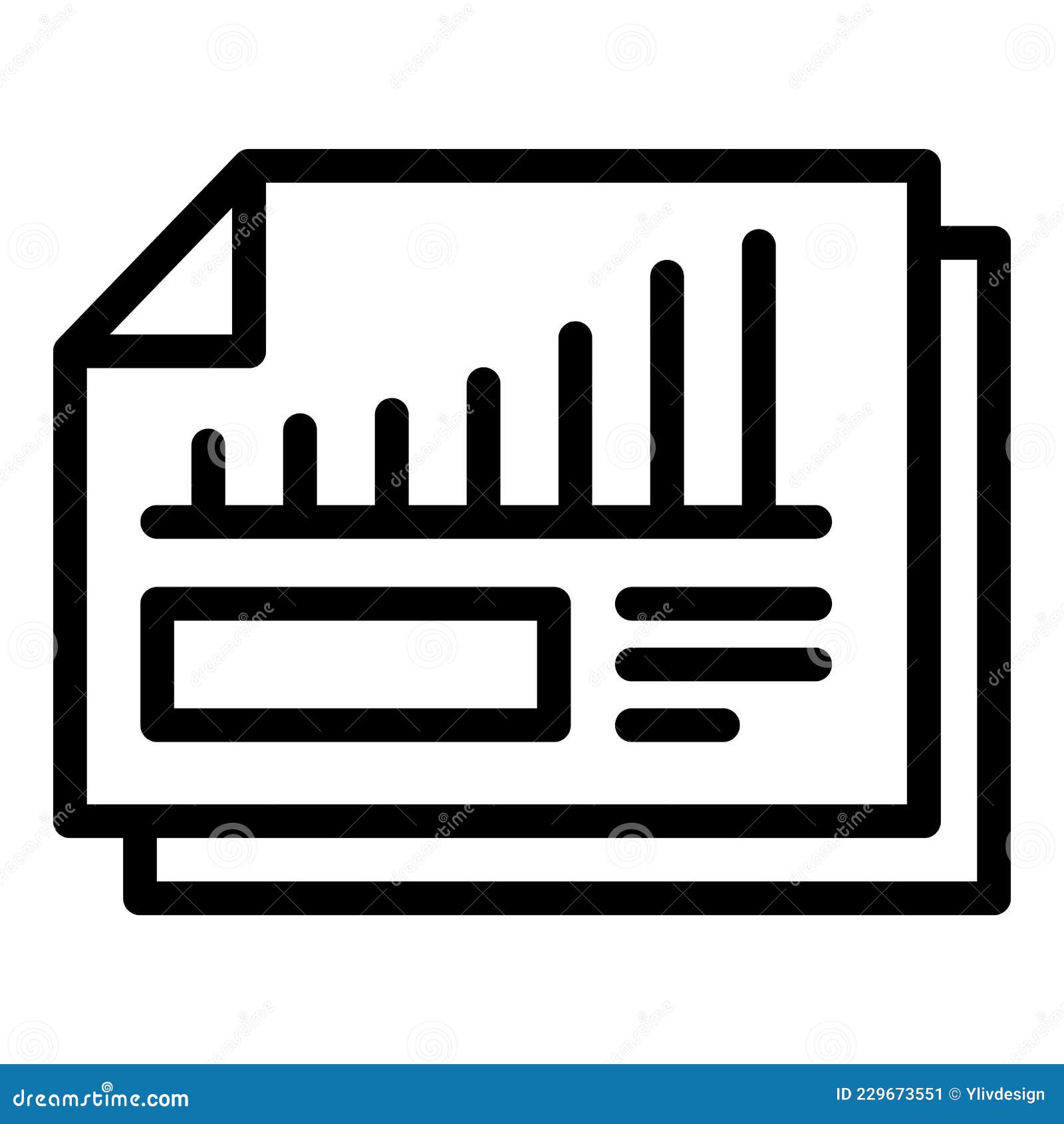 Business Files Icon Outline Vector. File Document Stock Vector ...