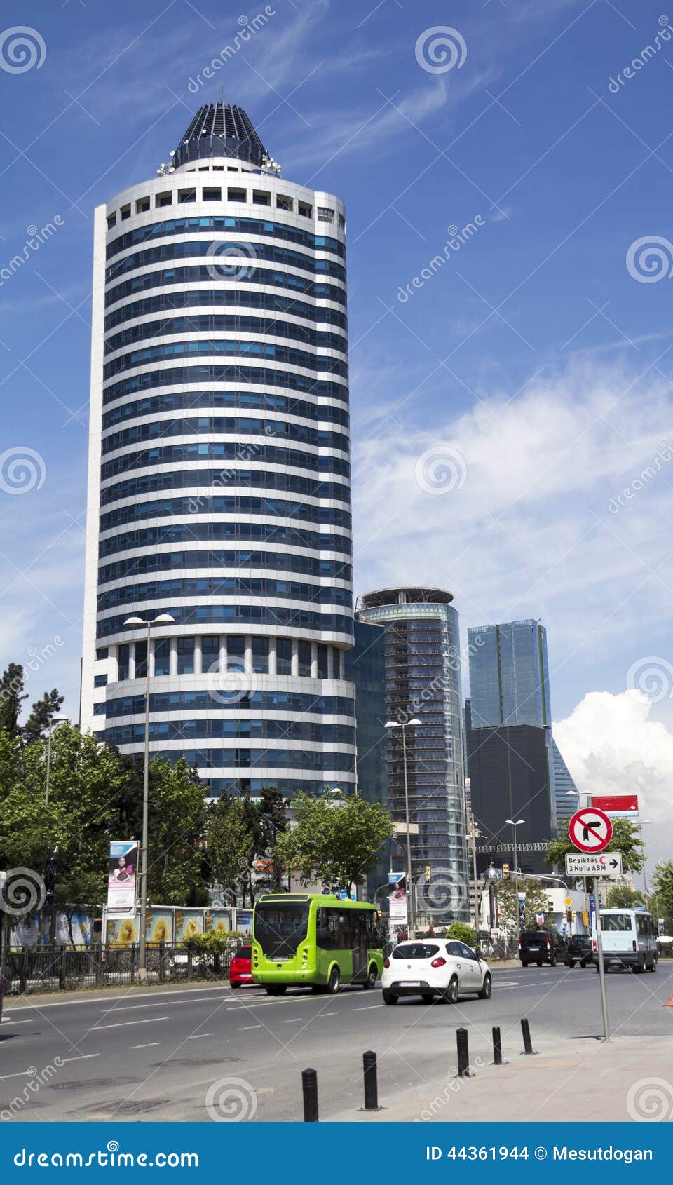 Business and Finance Area of Istanbul Stock Photo - Image of banking ...