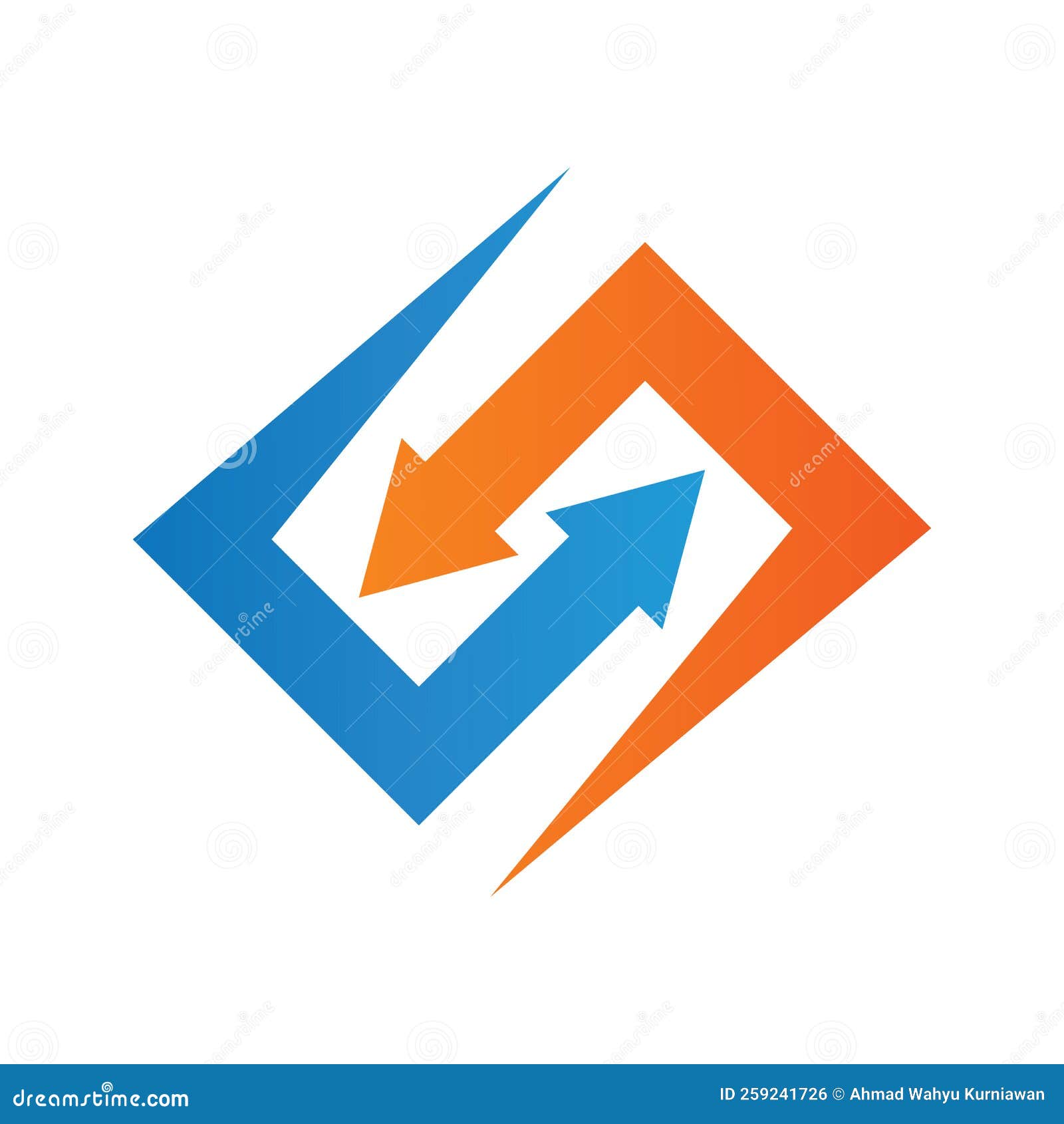 Business Finance Arrow Logo Stock Vector - Illustration of logo, data ...