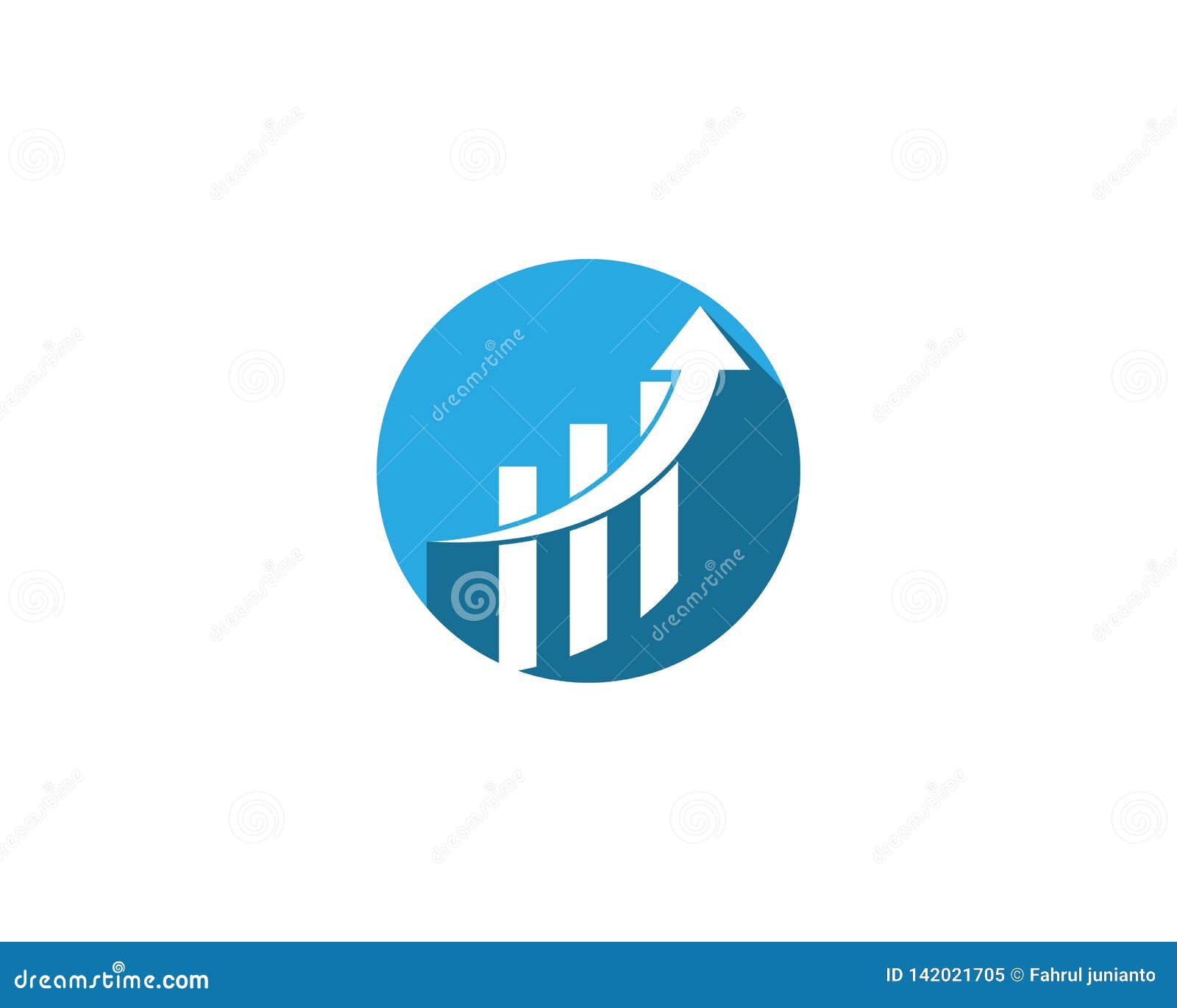 Business Finance Arrow Logo Template Stock Vector - Illustration of ...