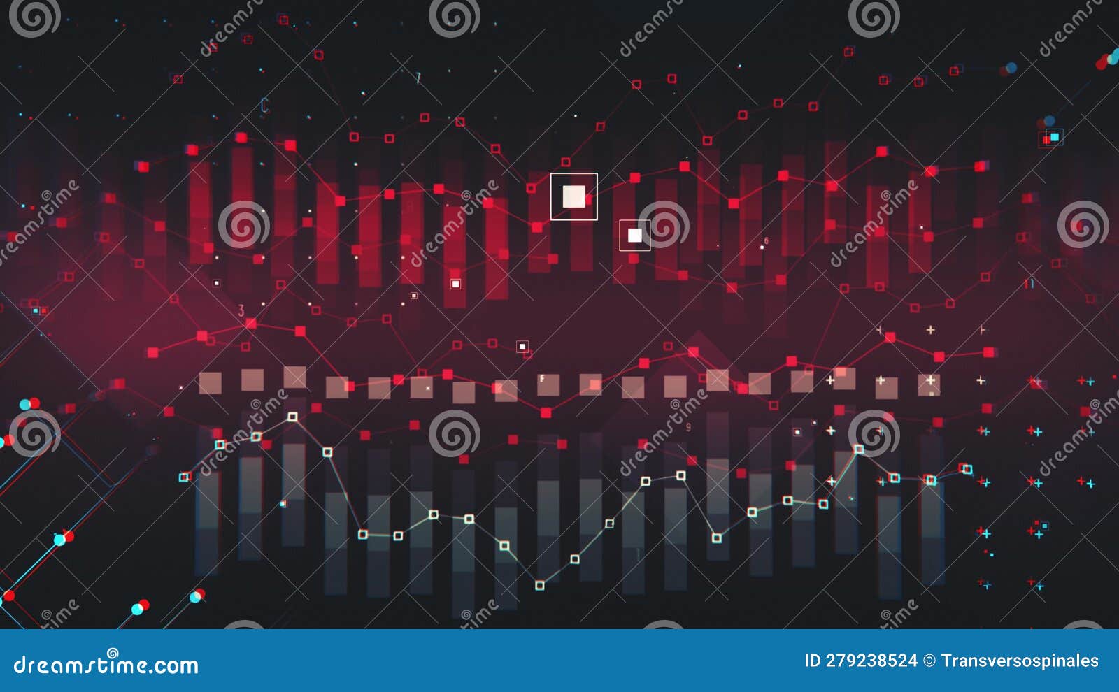 Business Finance Background Performance Index Chart. Technology ...