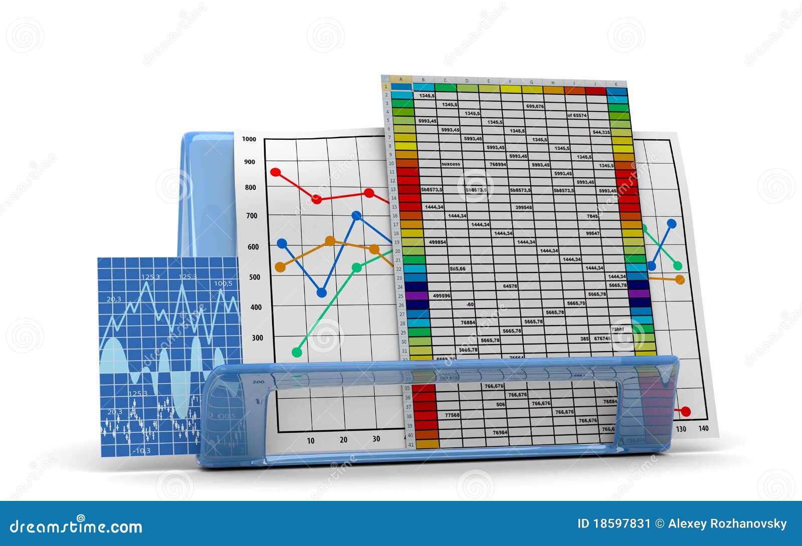Business Finance Chart, Diagram, Bar, Graphic Stock Illustration ...