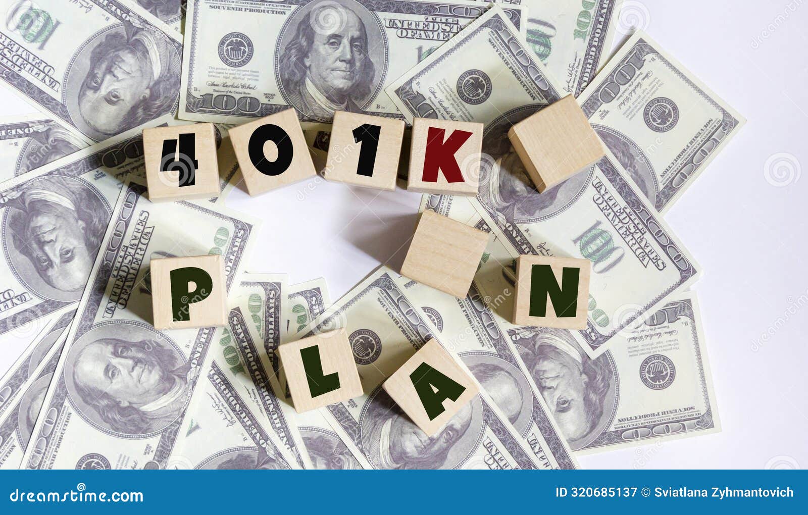 Business and Finance Concept. on the Table are Dollars and a Colored ...