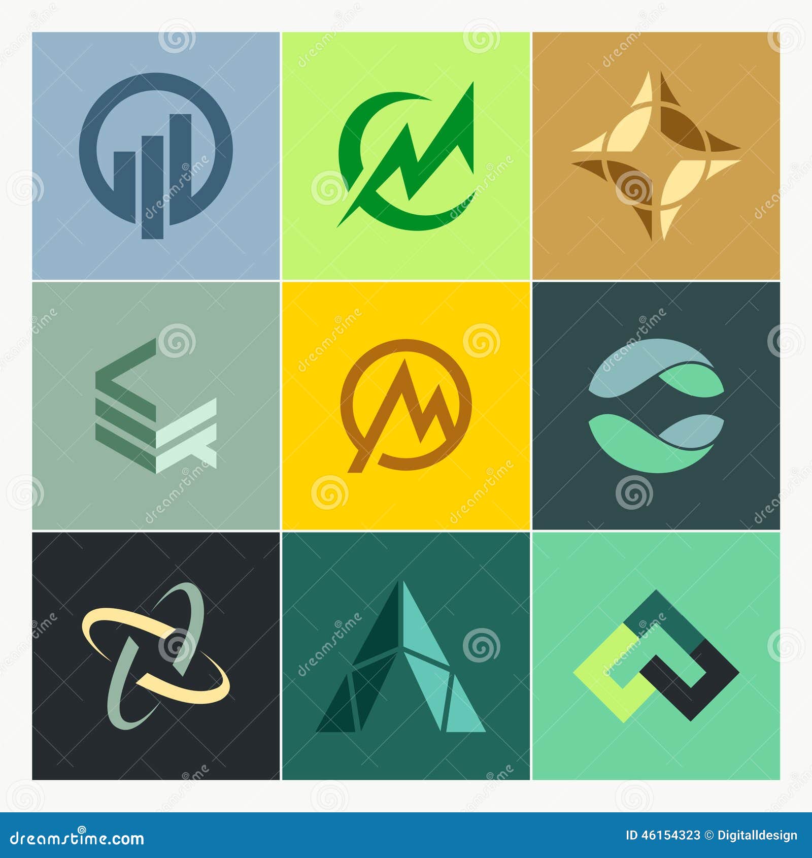 Business Finance Construction Logos Stock Illustration - Illustration ...