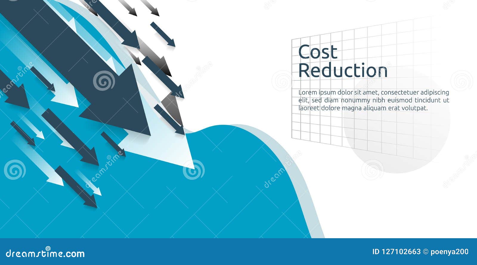 Business Finance Crisis Concept. Money Fall Down Symbol. Arrow Decrease ...