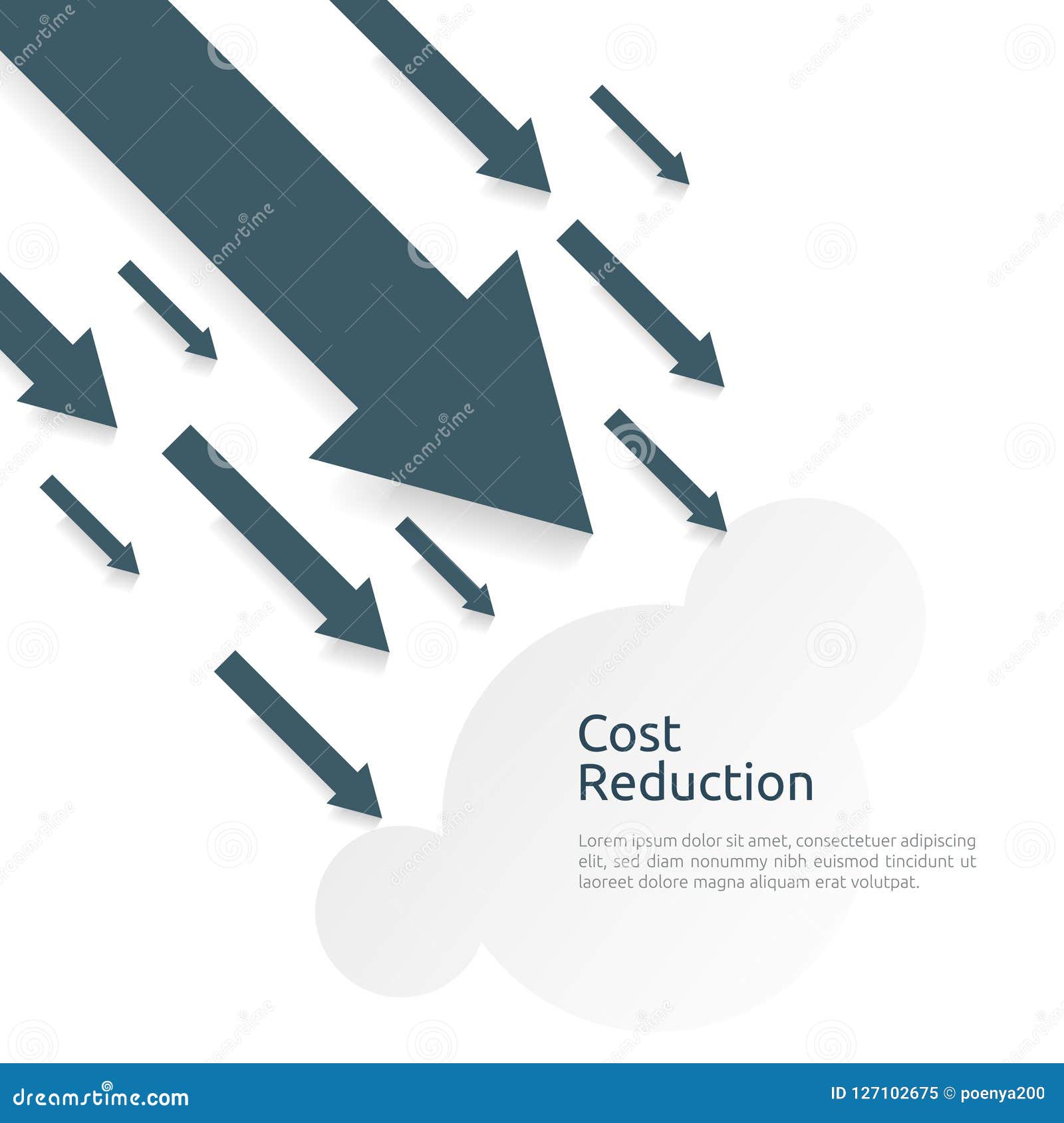Business Finance Crisis Concept. Money Fall Down Symbol. Arrow Decrease Economy Stretching ...