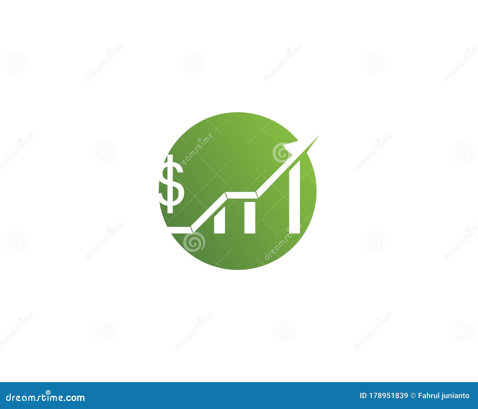 Business Finance Graph Logo Vector Image Stock Illustration ...