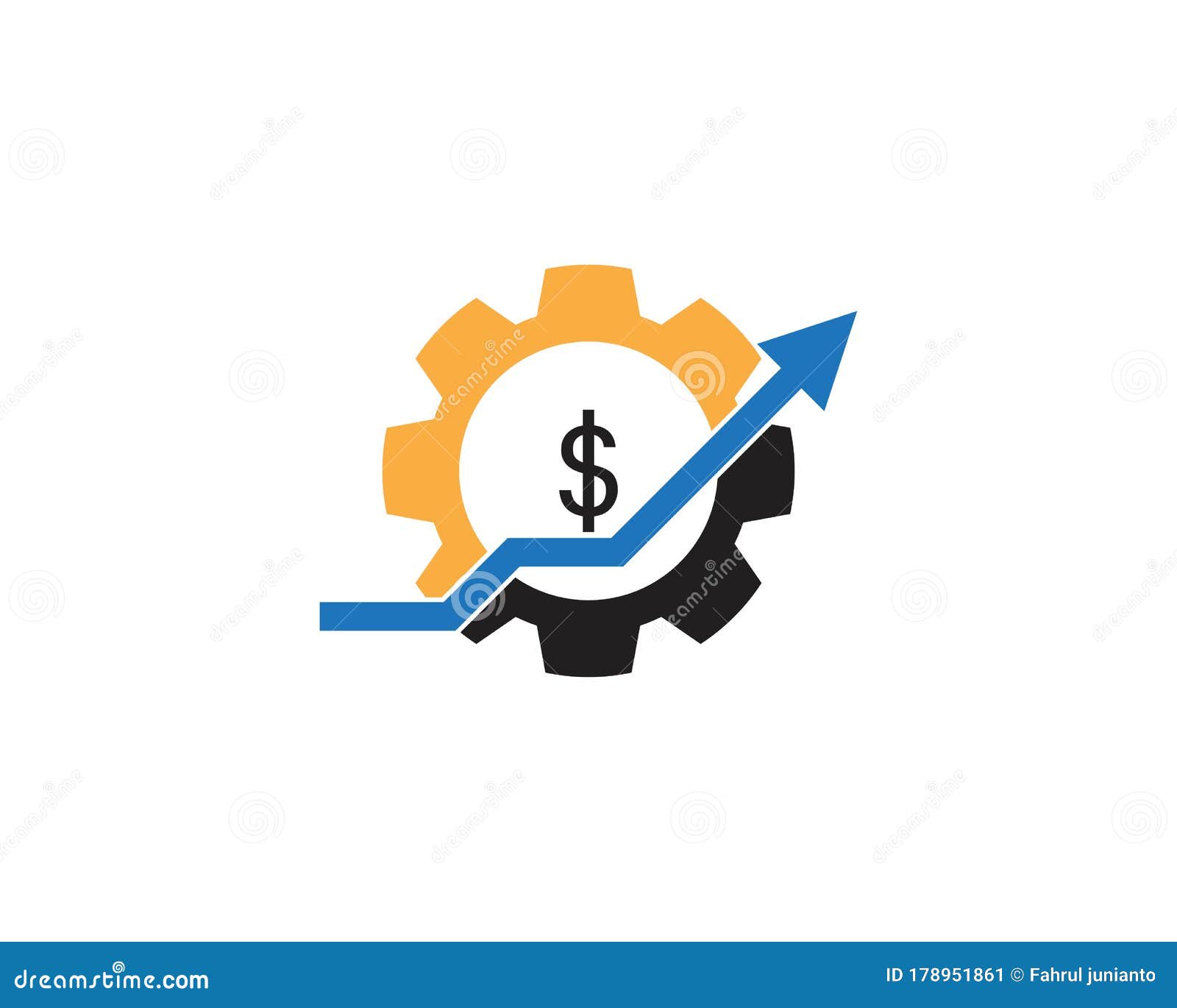 Business Finance Graph Logo Vector Image Stock Illustration ...