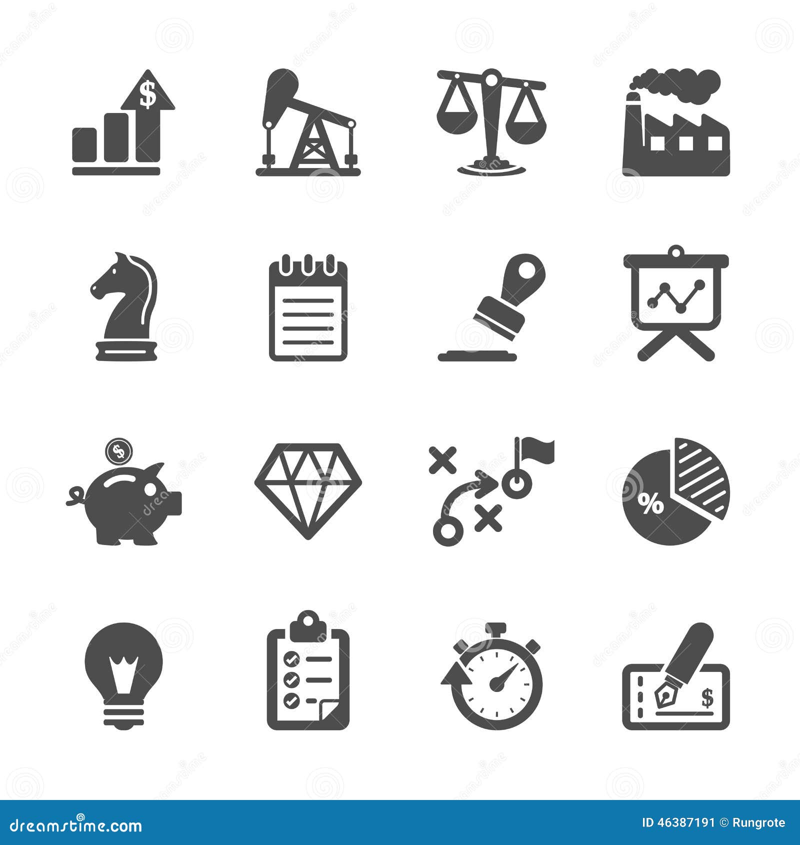Business and Finance Icon Set, Vector Eps10 Stock Vector - Illustration ...