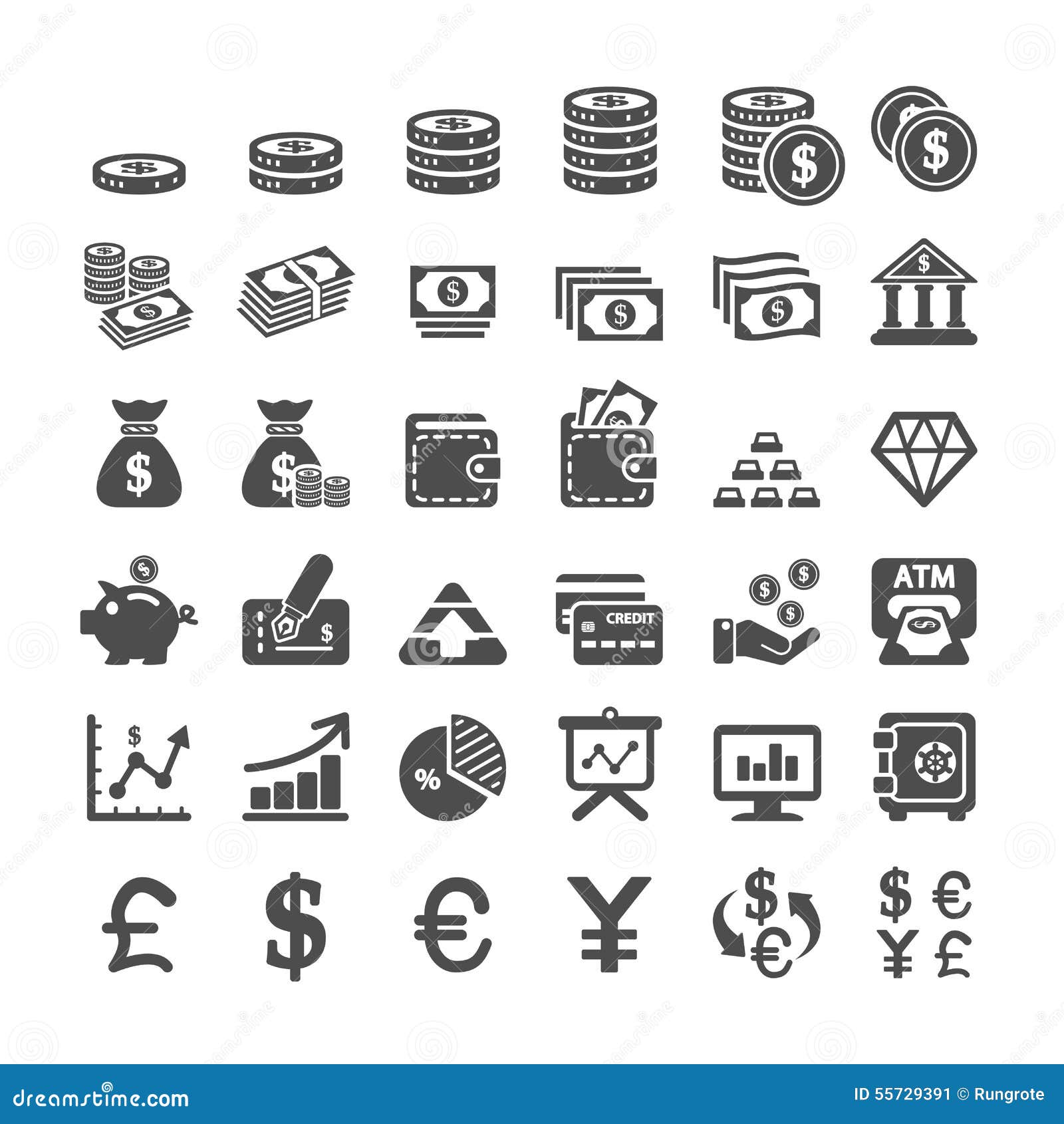 Business Finance and Money Icon Set, Vector Eps10 Stock Vector ... Business Finance and Money Icon Set, Vector Eps10 Stock Vector ...