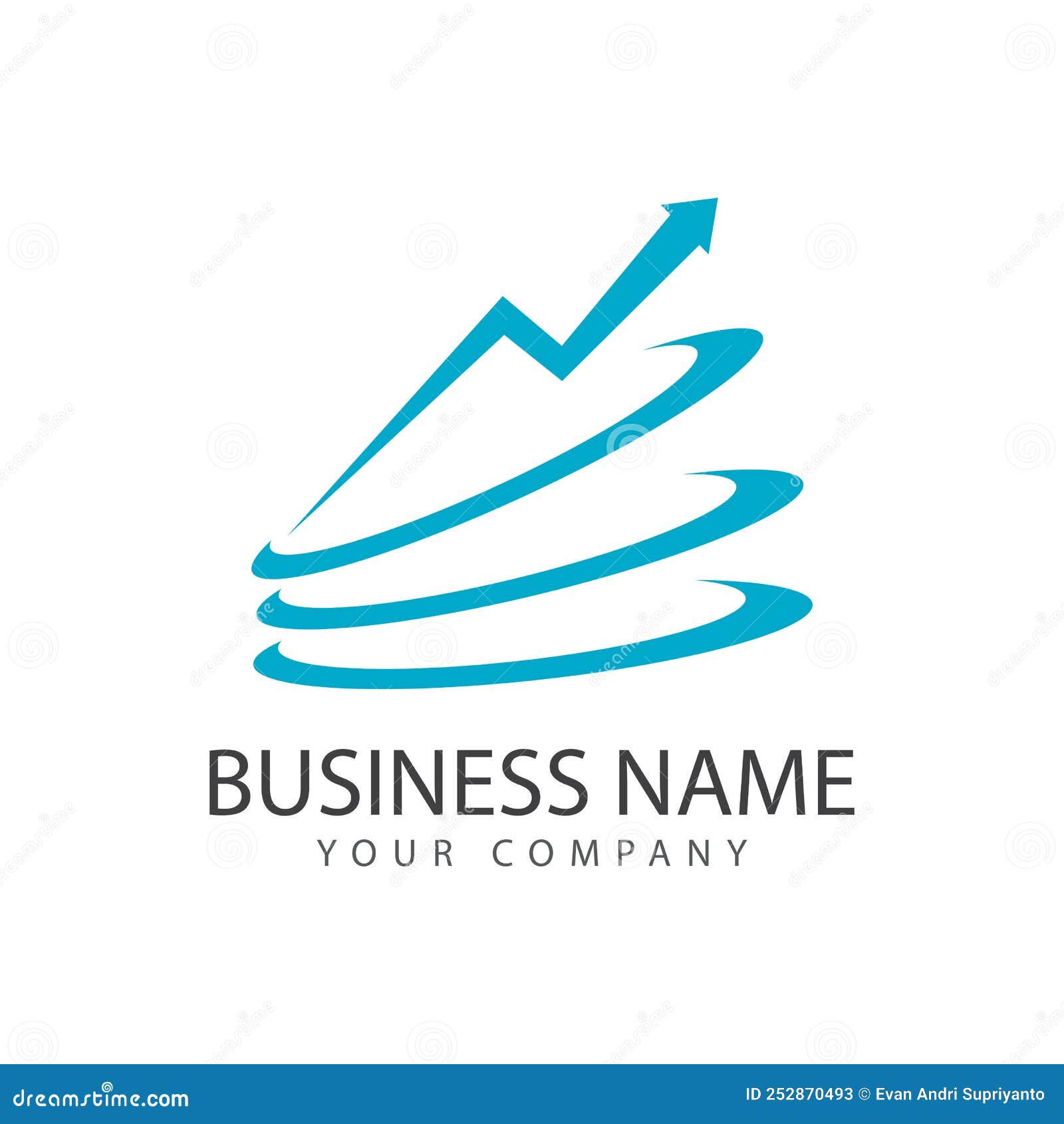 Business Finance Professional Logo Template Vector Stock Vector ...