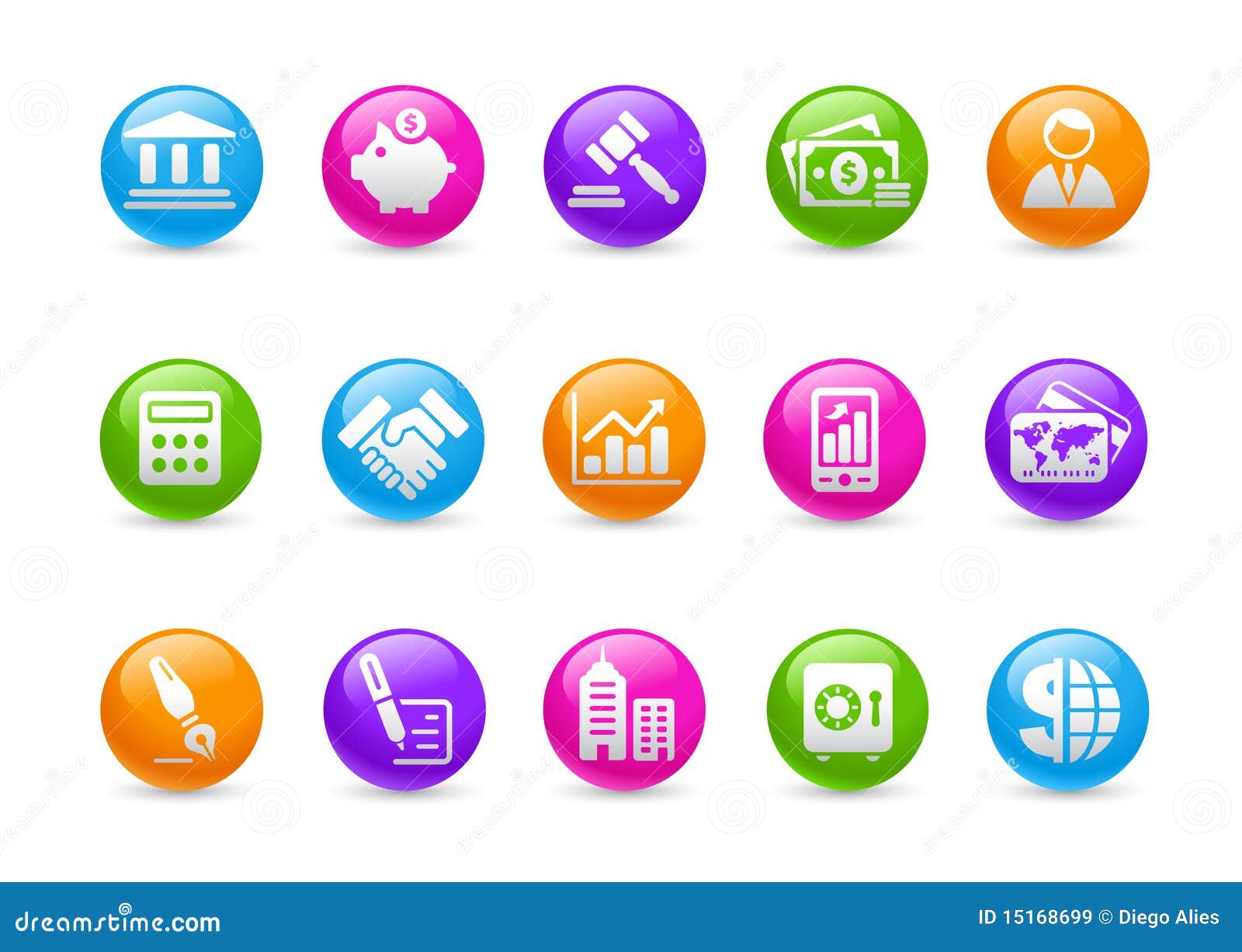 Business & Finance // Rainbow Series Stock Vector - Illustration of ...