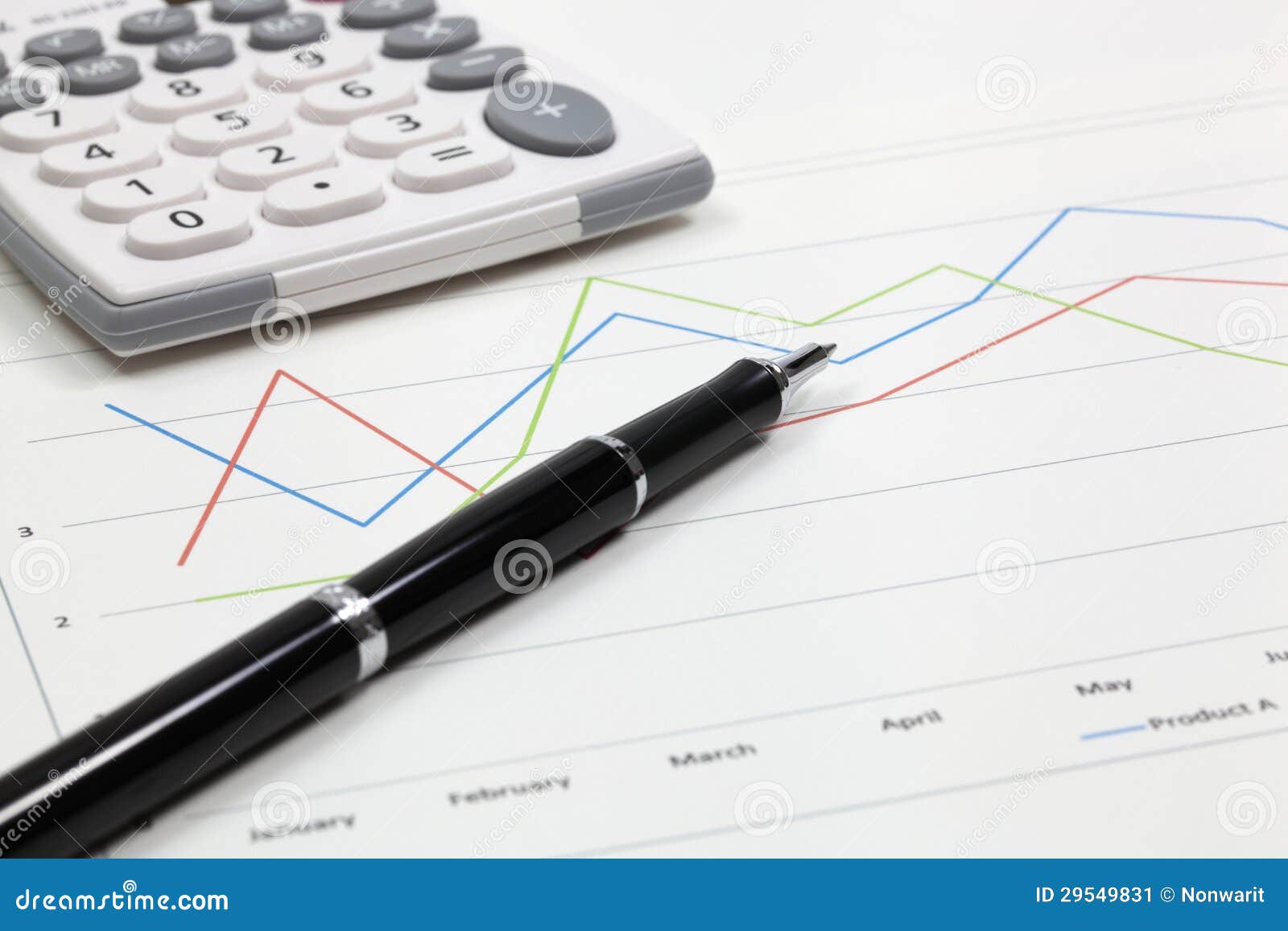 Business of Financial Analysis Stock Image - Image of benefit, commerce ...