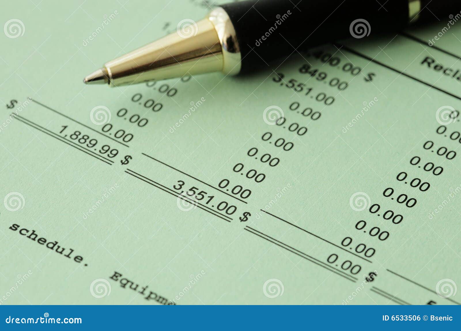 Business Financial Results - Calculating Budget Stock Photo - Image of ...