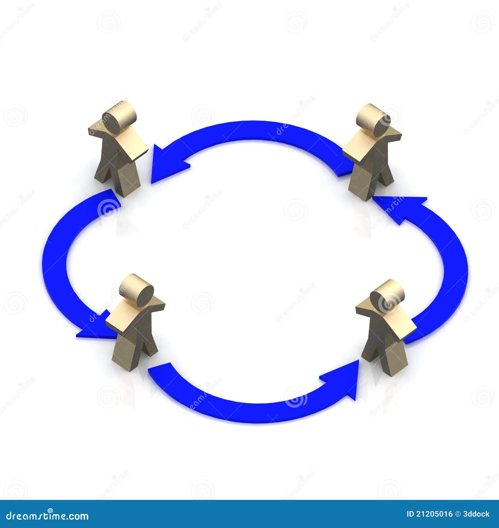 Business flow stock illustration. Illustration of group - 21205016