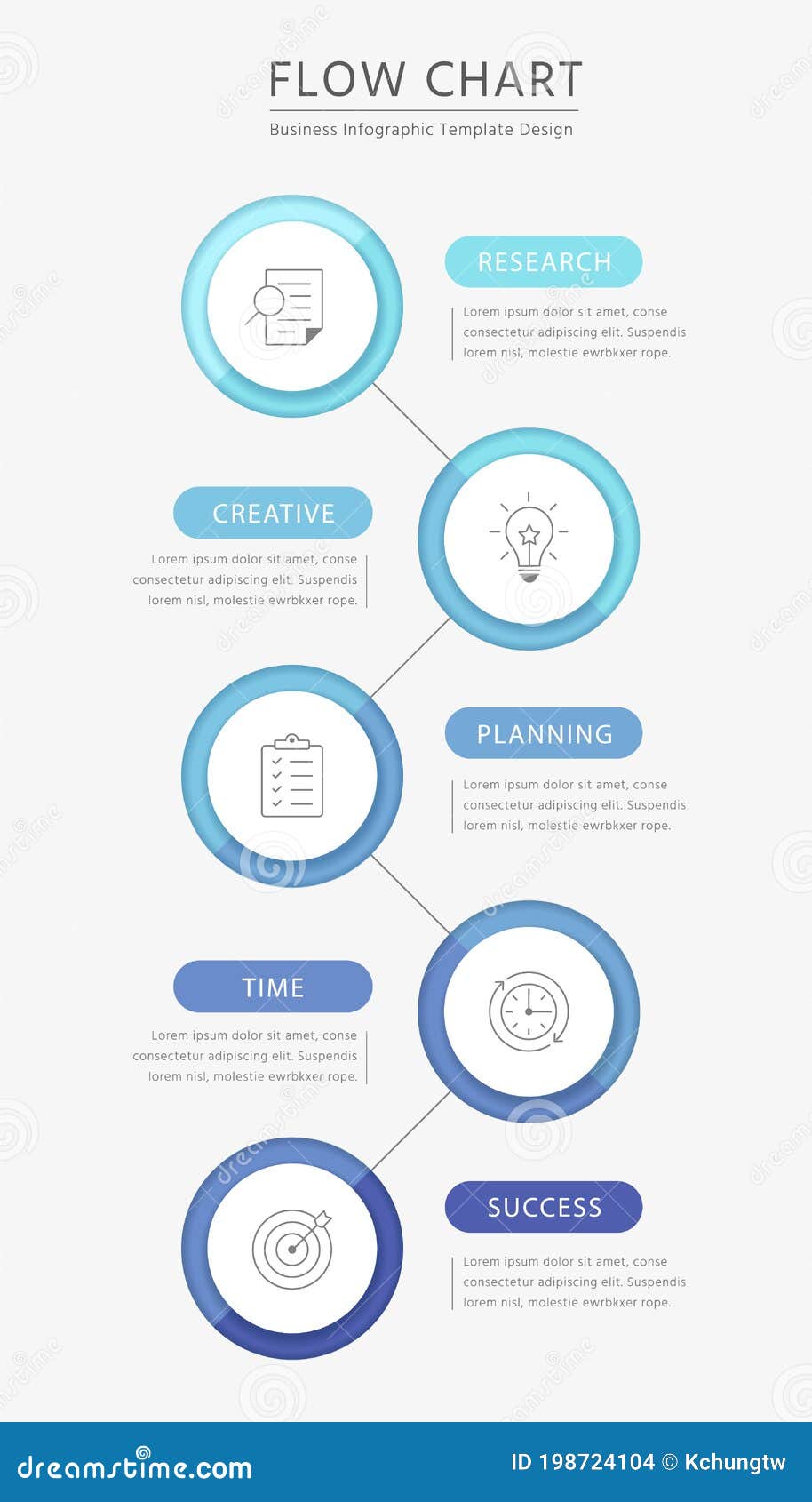 Vertical Flow Chart Infographic Stock Illustrations – 1,808 Vertical ...