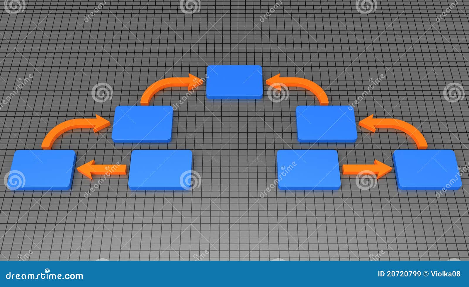 Business Flowchart. Timeline With Milestone Steps Pesentation History ...