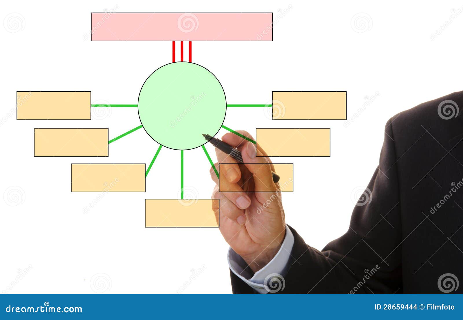 Business Flowchart. Timeline With Milestone Steps Pesentation History ...