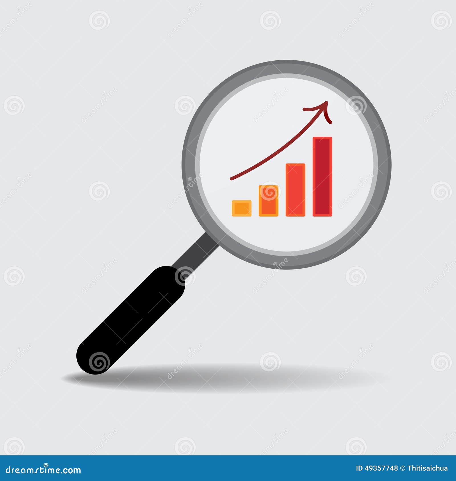 Business Focus Concept, Vector Work Stock Vector - Illustration of ...