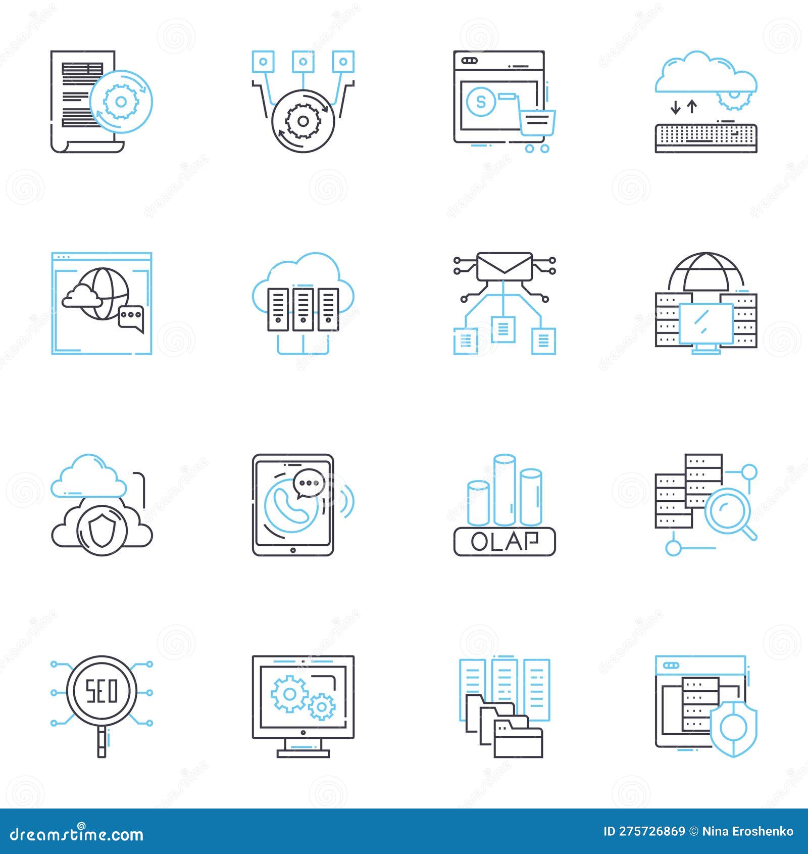 Business Forecasting Linear Icons Set. Prediction, Projections ... Business Forecasting Linear Icons Set. Prediction, Projections ...