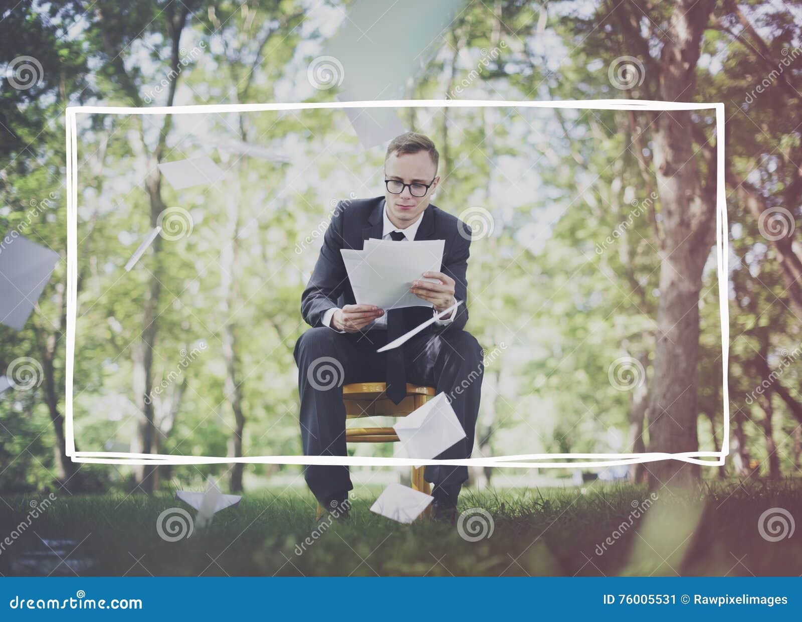 Business Formal People Frame Graphic Concept Stock Image - Image of ...