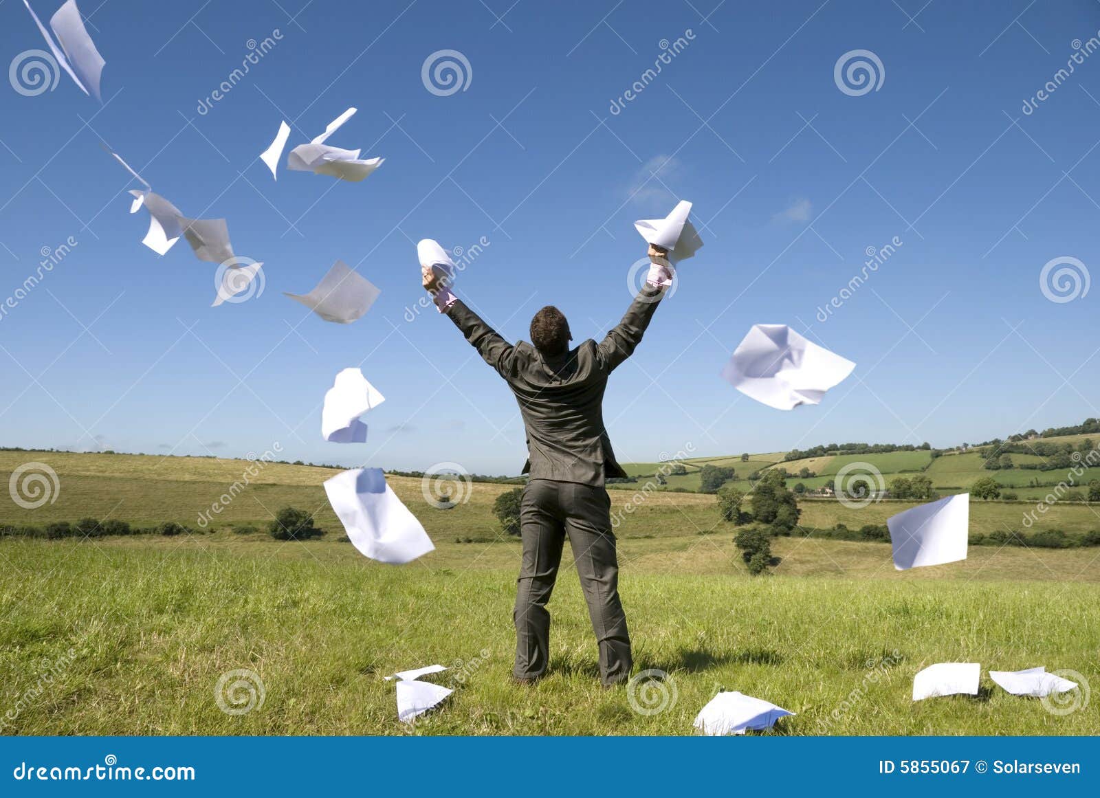 Business Freedom! stock image. Image of nature, funny - 5855067