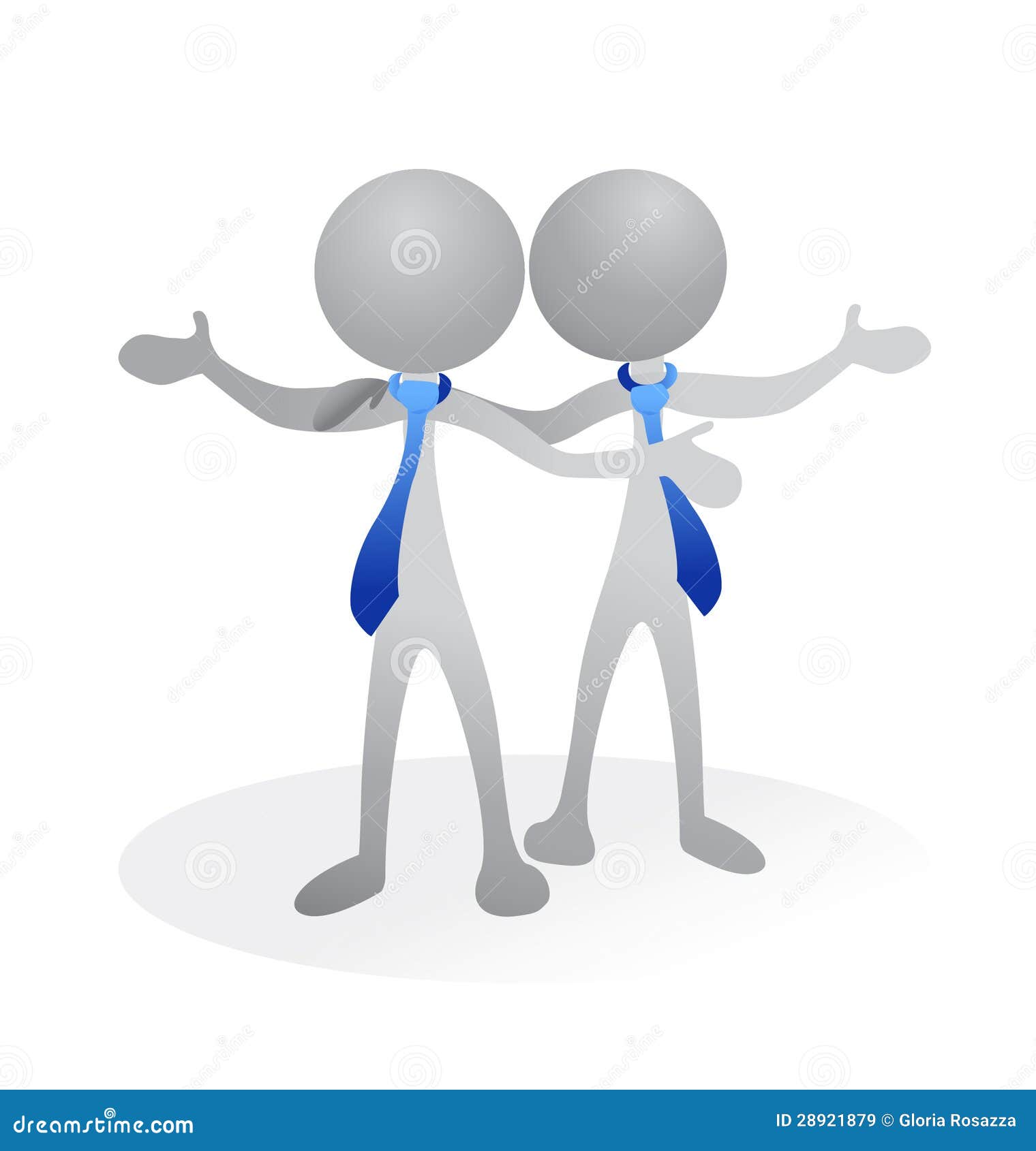 Business friends stock illustration. Illustration of fraternity - 28921879