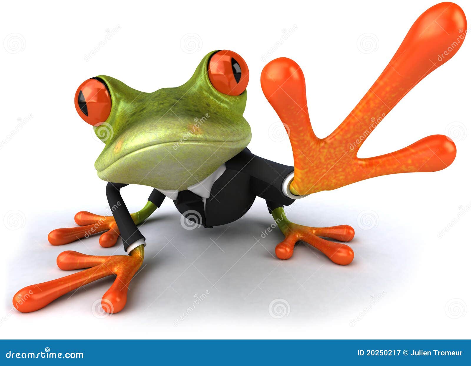 Business frog stock illustration. Illustration of frog - 20250217