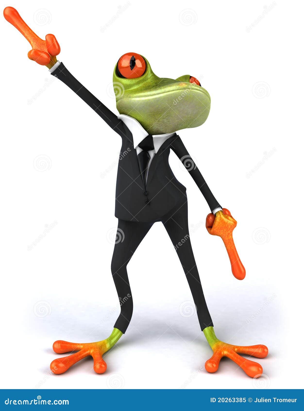 Business frog stock illustration. Illustration of environment - 20263385