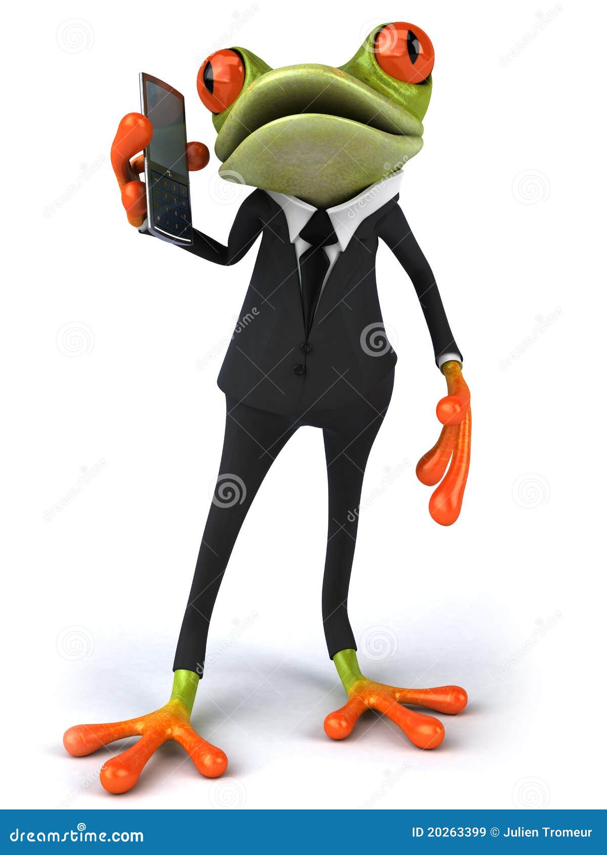 Business frog stock illustration. Illustration of forest - 20263399