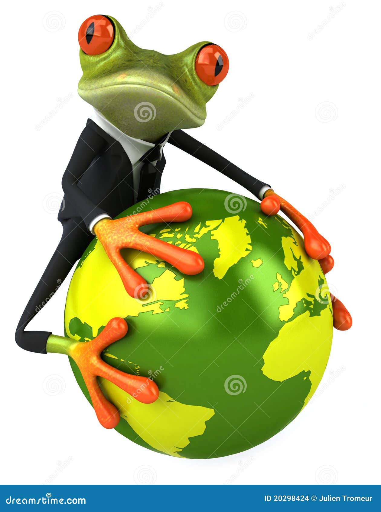 Business frog stock illustration. Illustration of green - 20298424