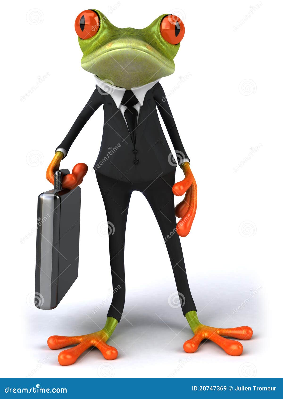 Business frog stock illustration. Illustration of closeup - 20747369