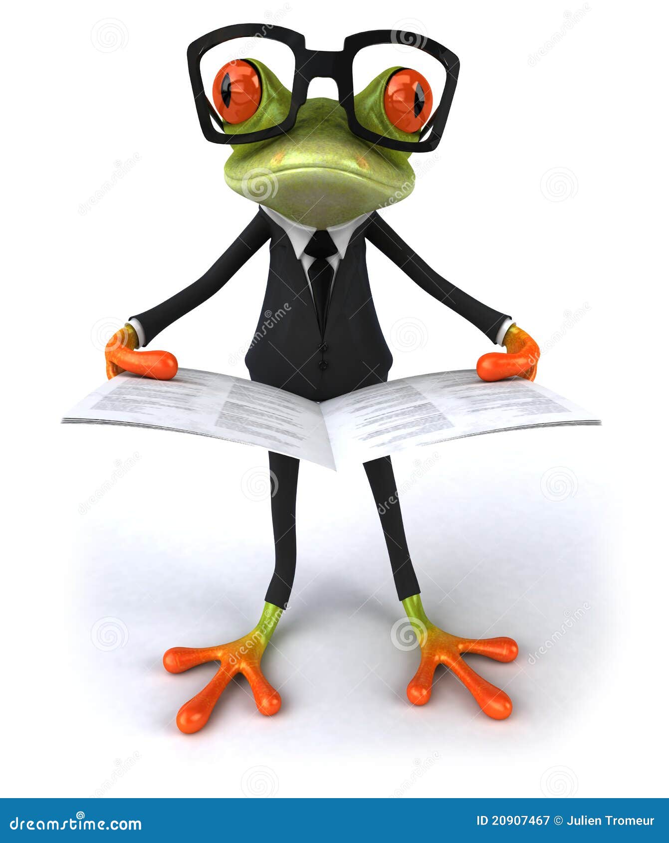 Business frog stock illustration. Illustration of suit - 20907467