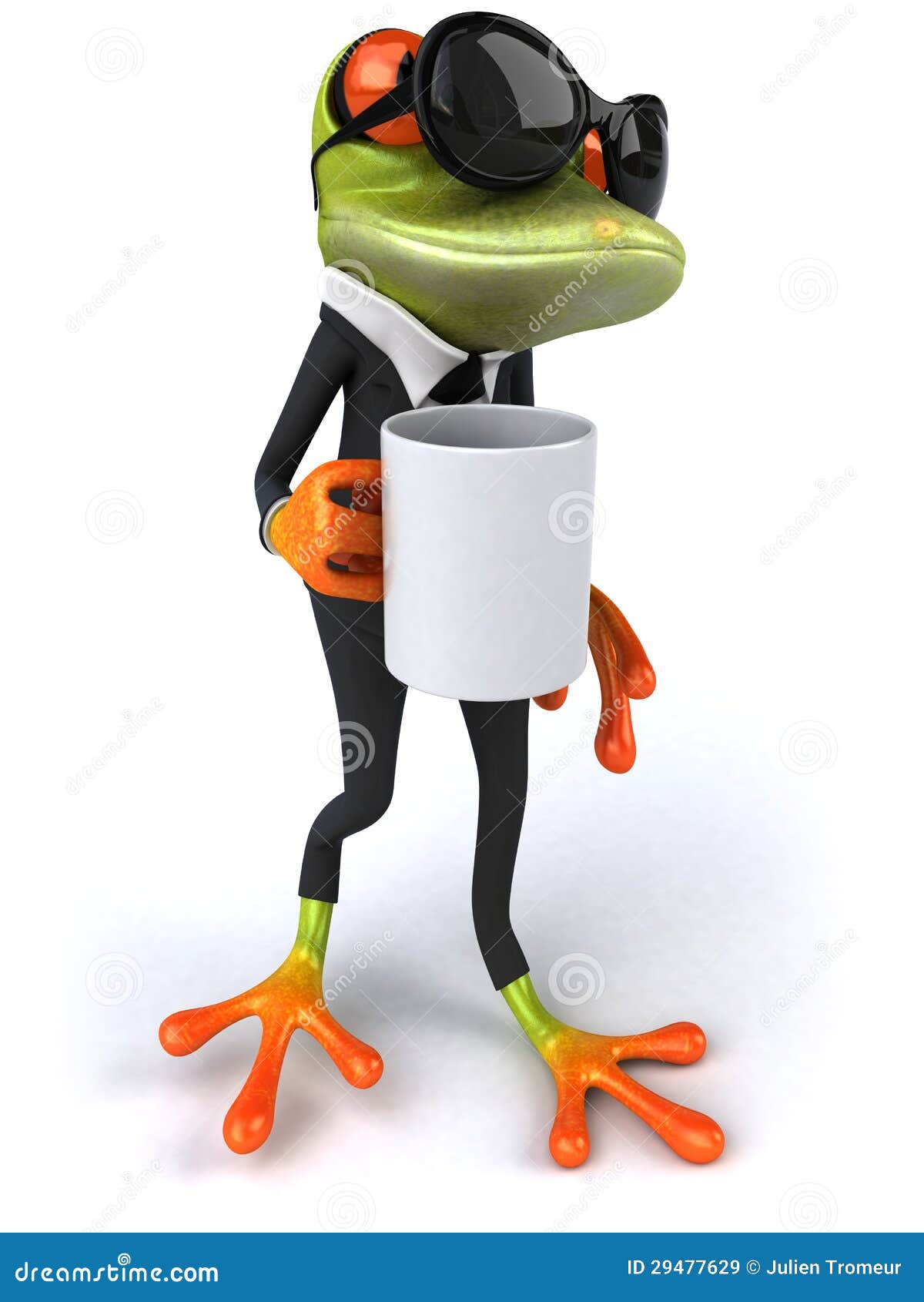 Business frog stock illustration. Illustration of tropics - 29477629