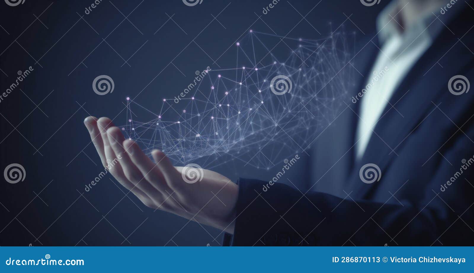 Virtual Management Console In The Data Center Royalty-Free Stock ...