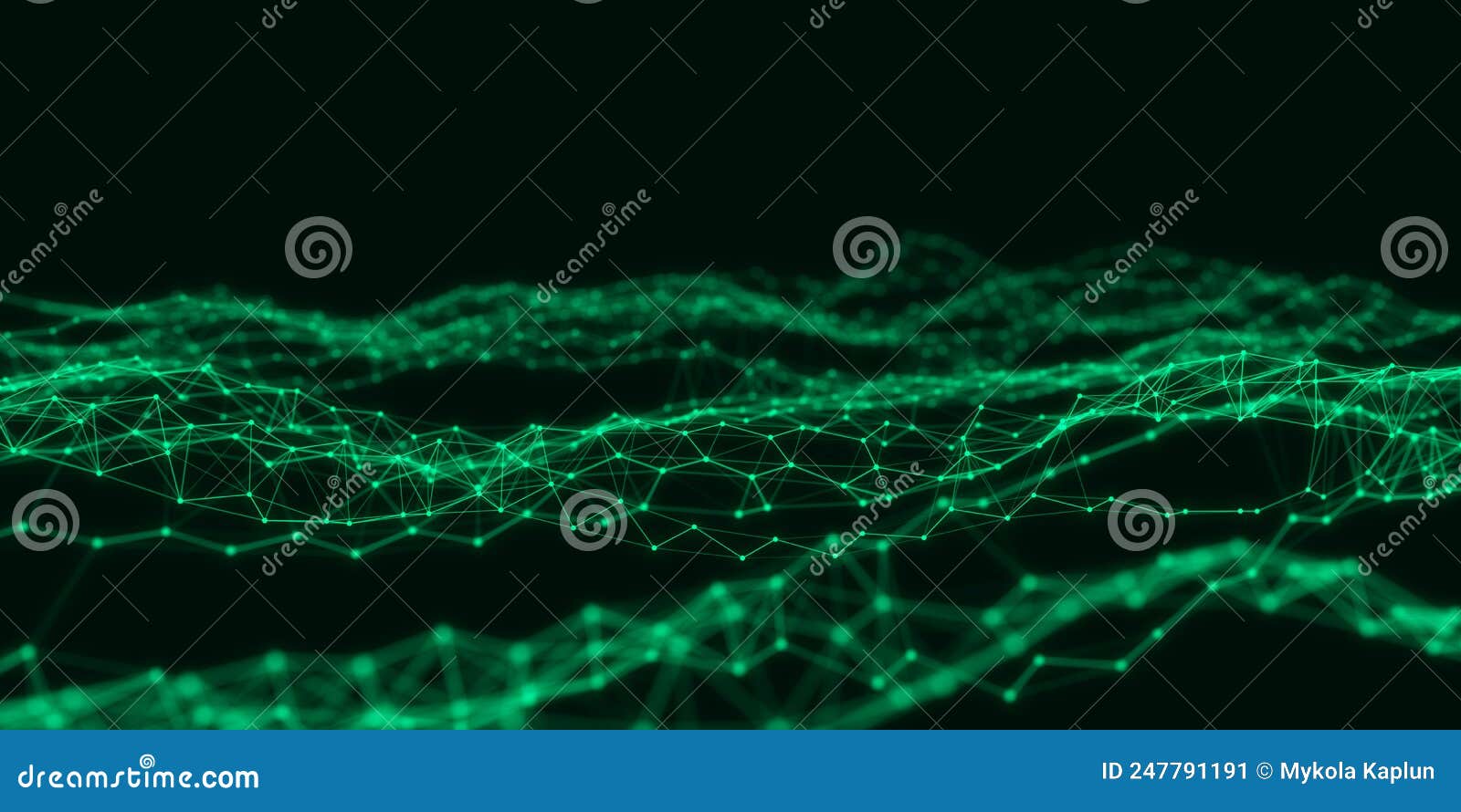 Business Futuristic Backdrop. Network Connection Structure Cyberspace ...