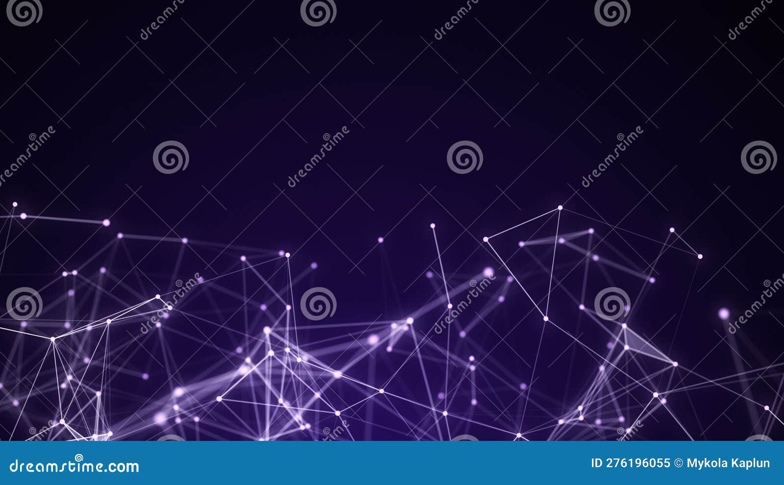 Business Futuristic Backdrop. Network Connection Structure Cyberspace ...