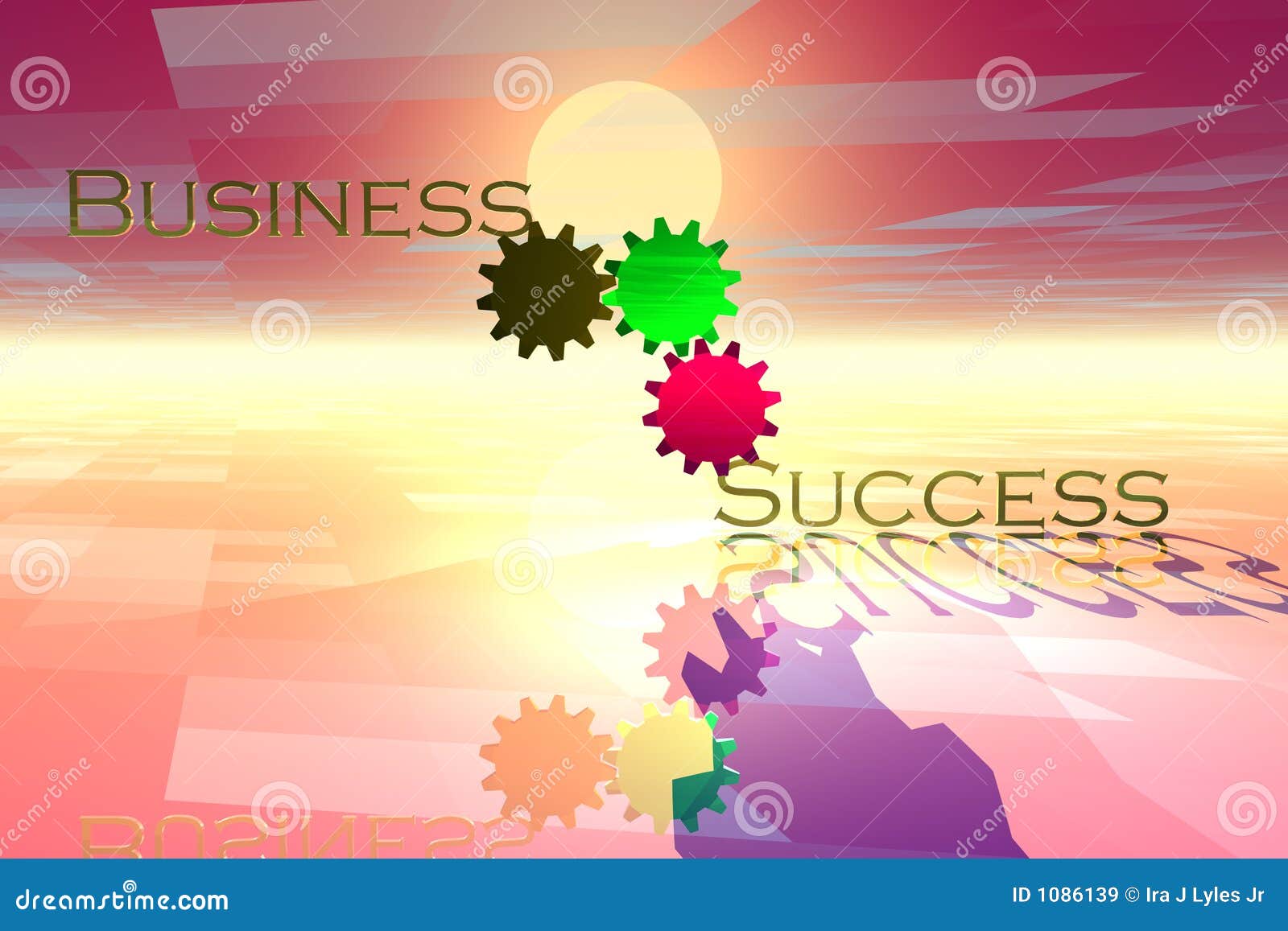 Business Gears stock illustration. Illustration of labor - 1086139