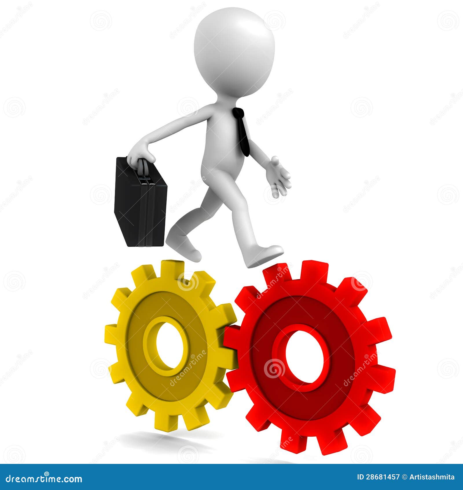 Business gears stock illustration. Illustration of gears - 28681457