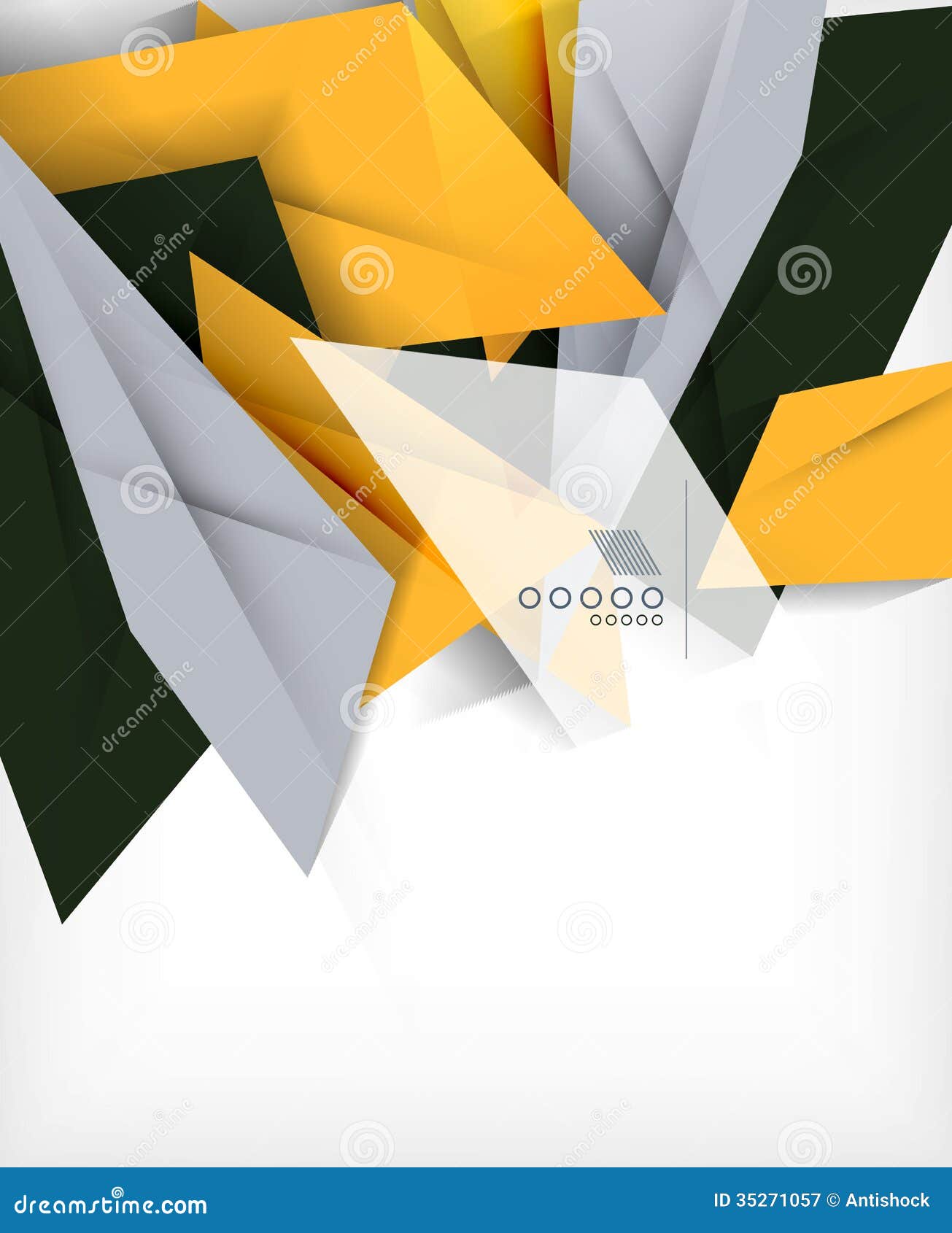 Business Geometric Shape Abstract Background Stock Vector ...