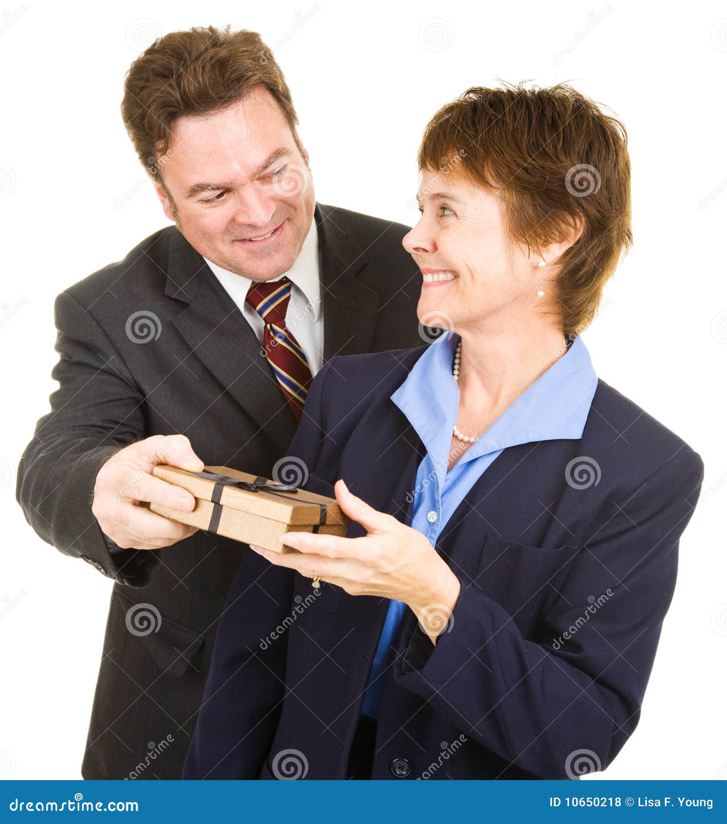 Business Gift stock photo. Image of giving, jacket, people - 10650218