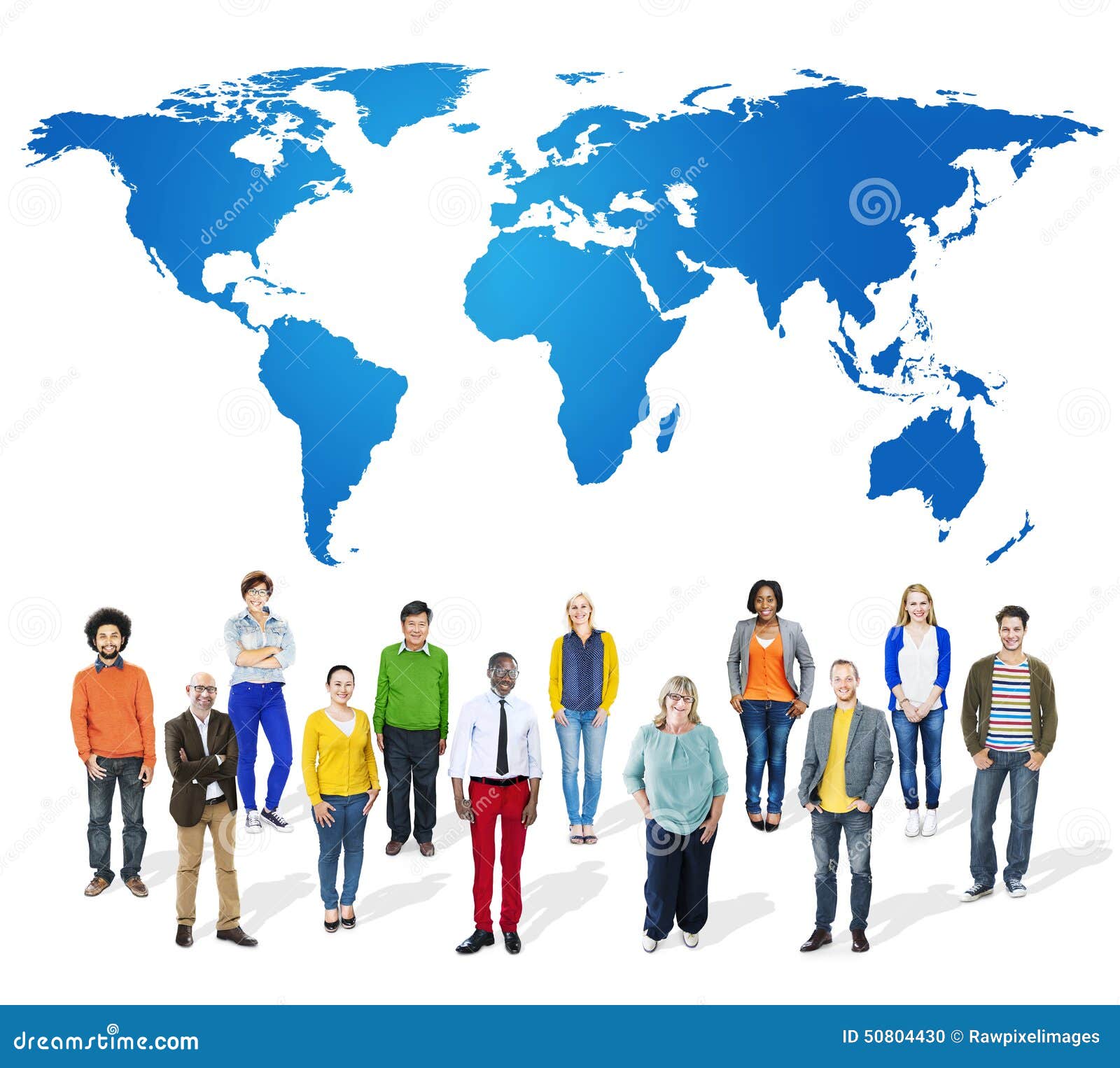 Business Global Collaboration Teamwork Concept Stock Photo - Image of ...