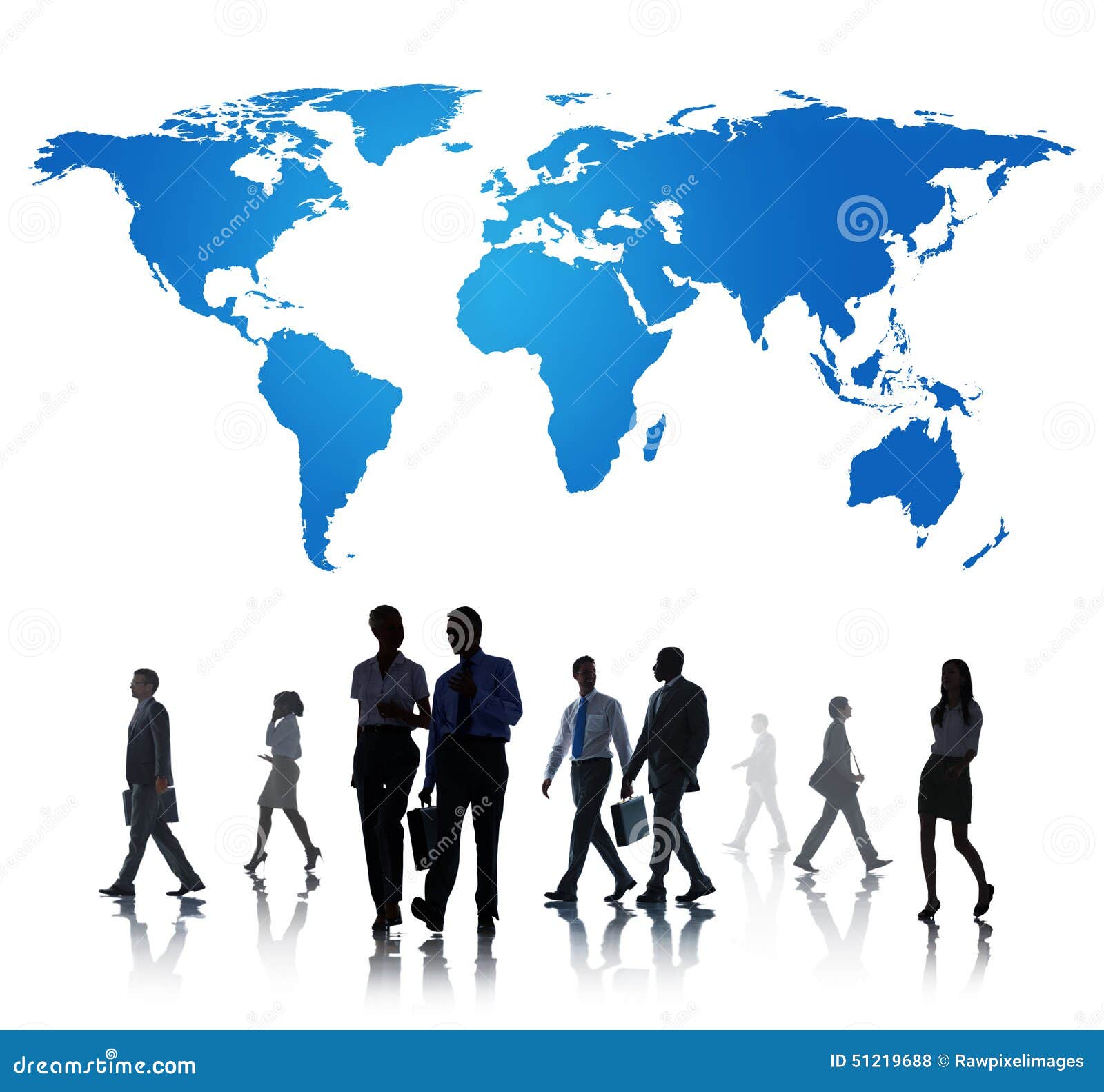 Business Global Team Collaboration Connection Concept Stock Photo ...